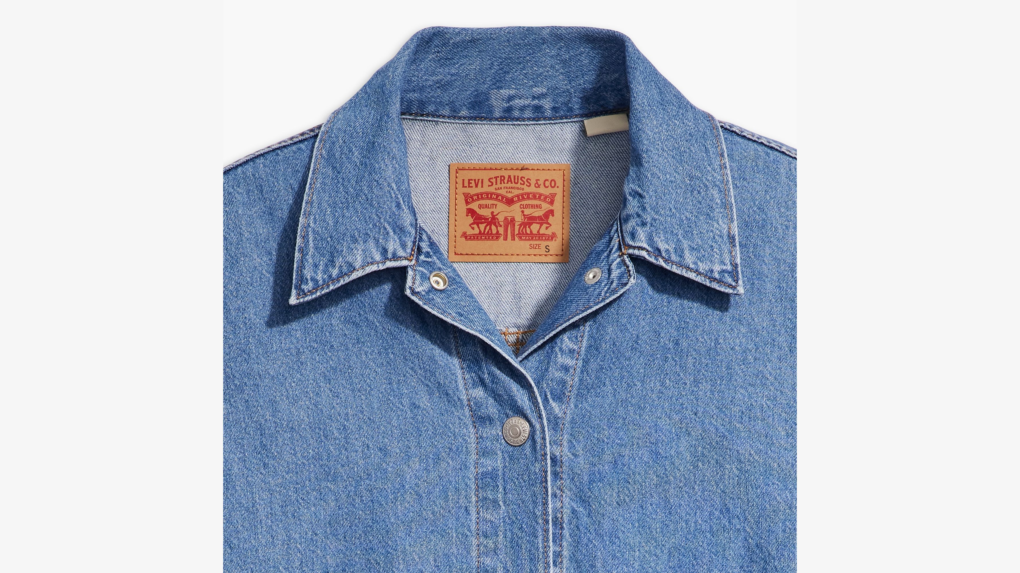 Lightweight Shacket - Blue | Levi's® XK