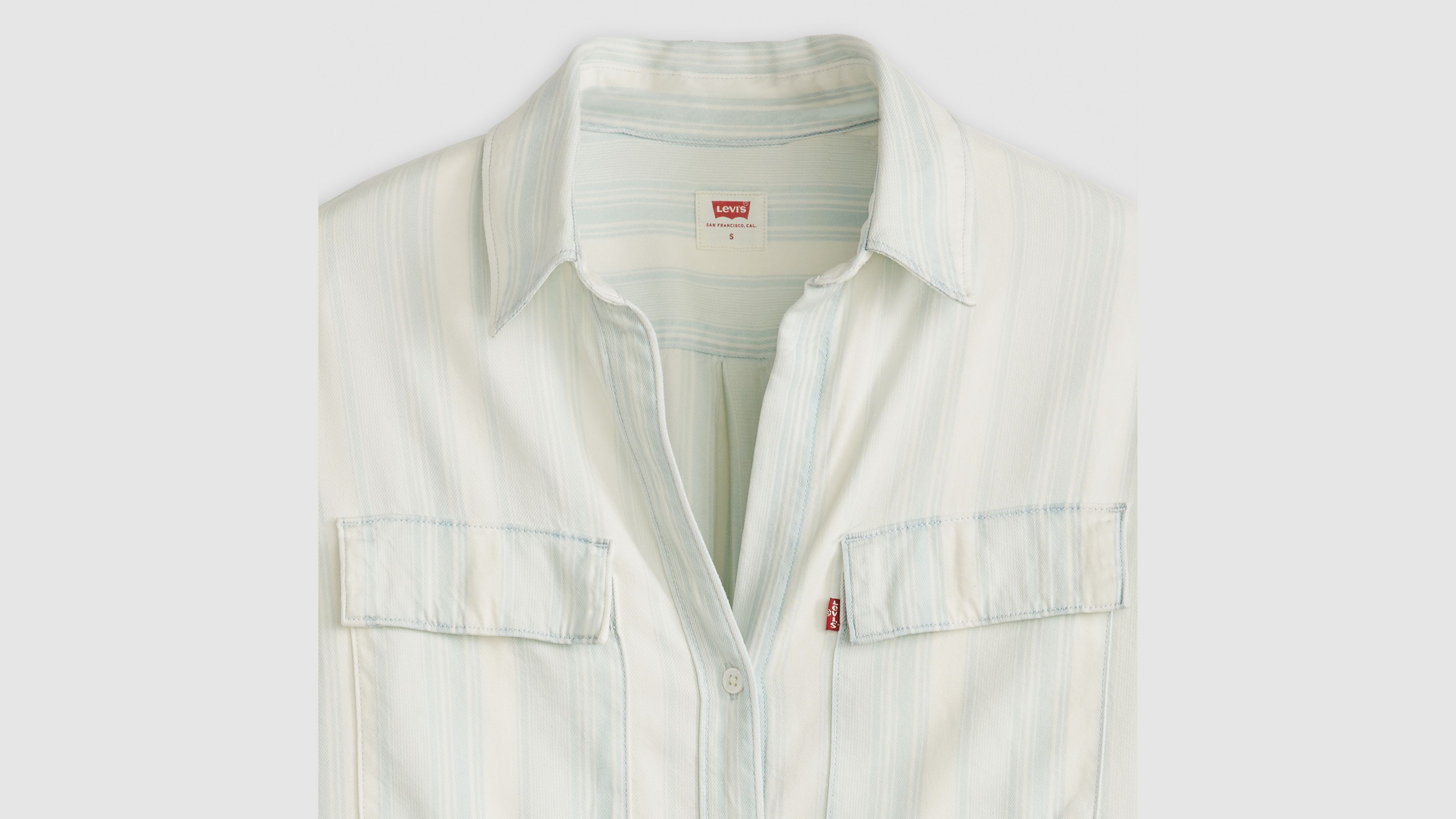 Doreen Utility Shirt - White | Levi's® ES