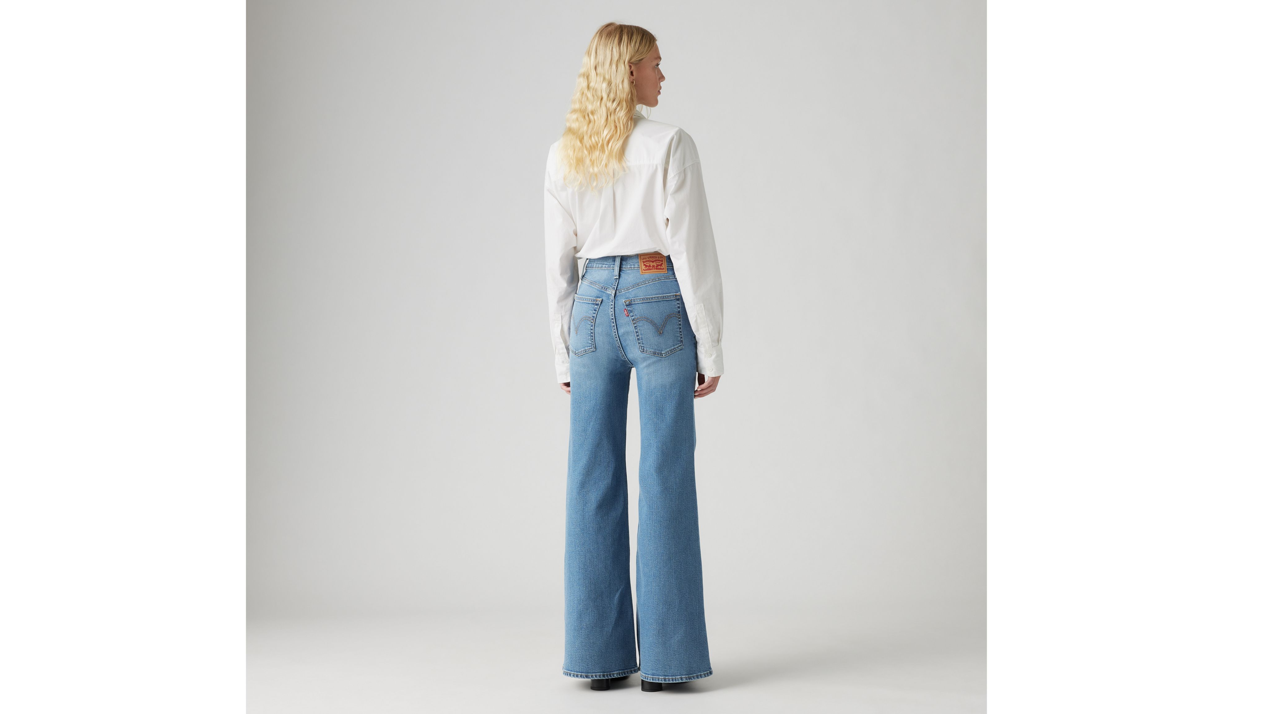 Ribcage Bell Jeans - Blue | Levi's® BE