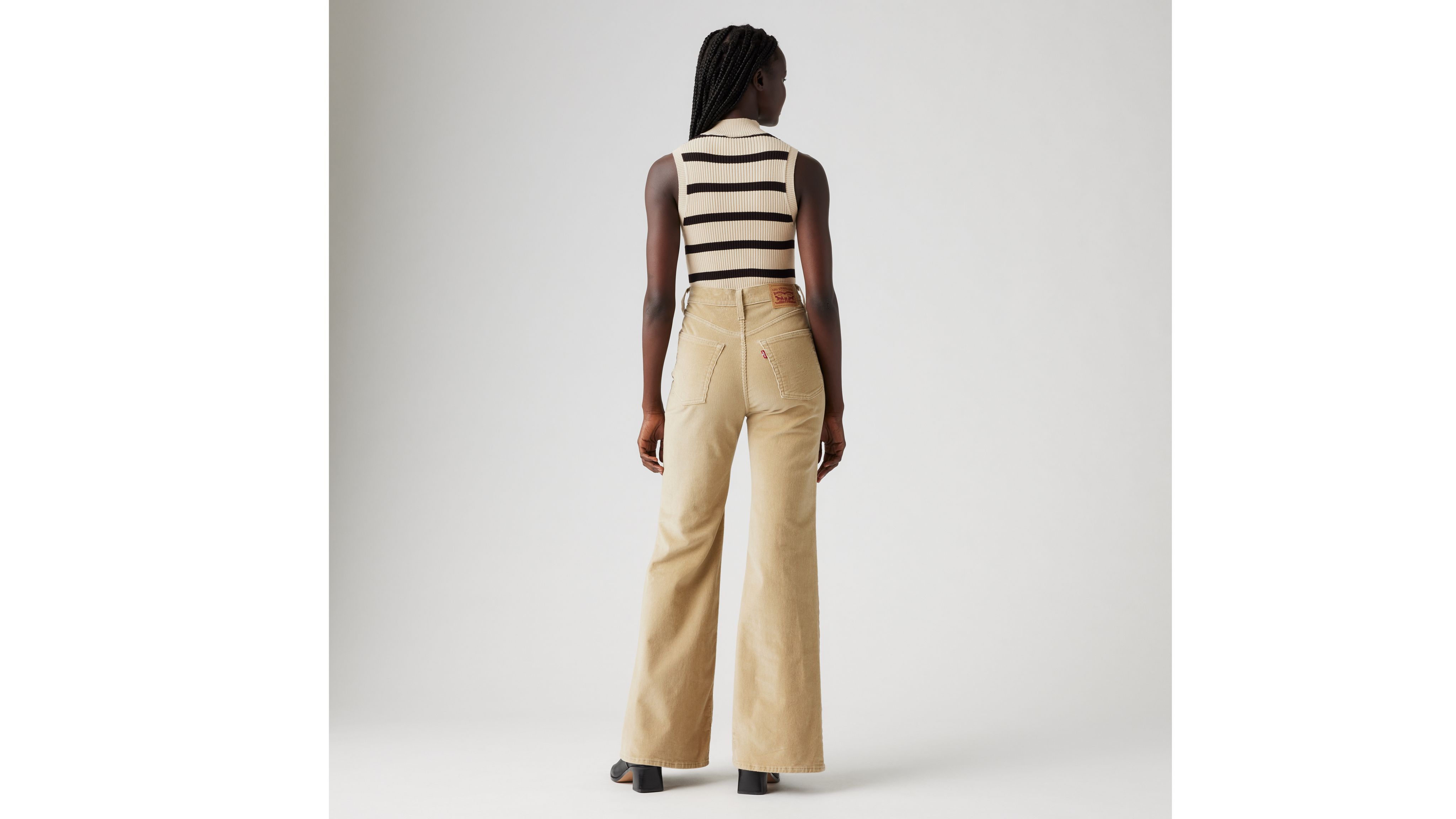 Ribcage Bell Jeans - Beige | Levi's® NL