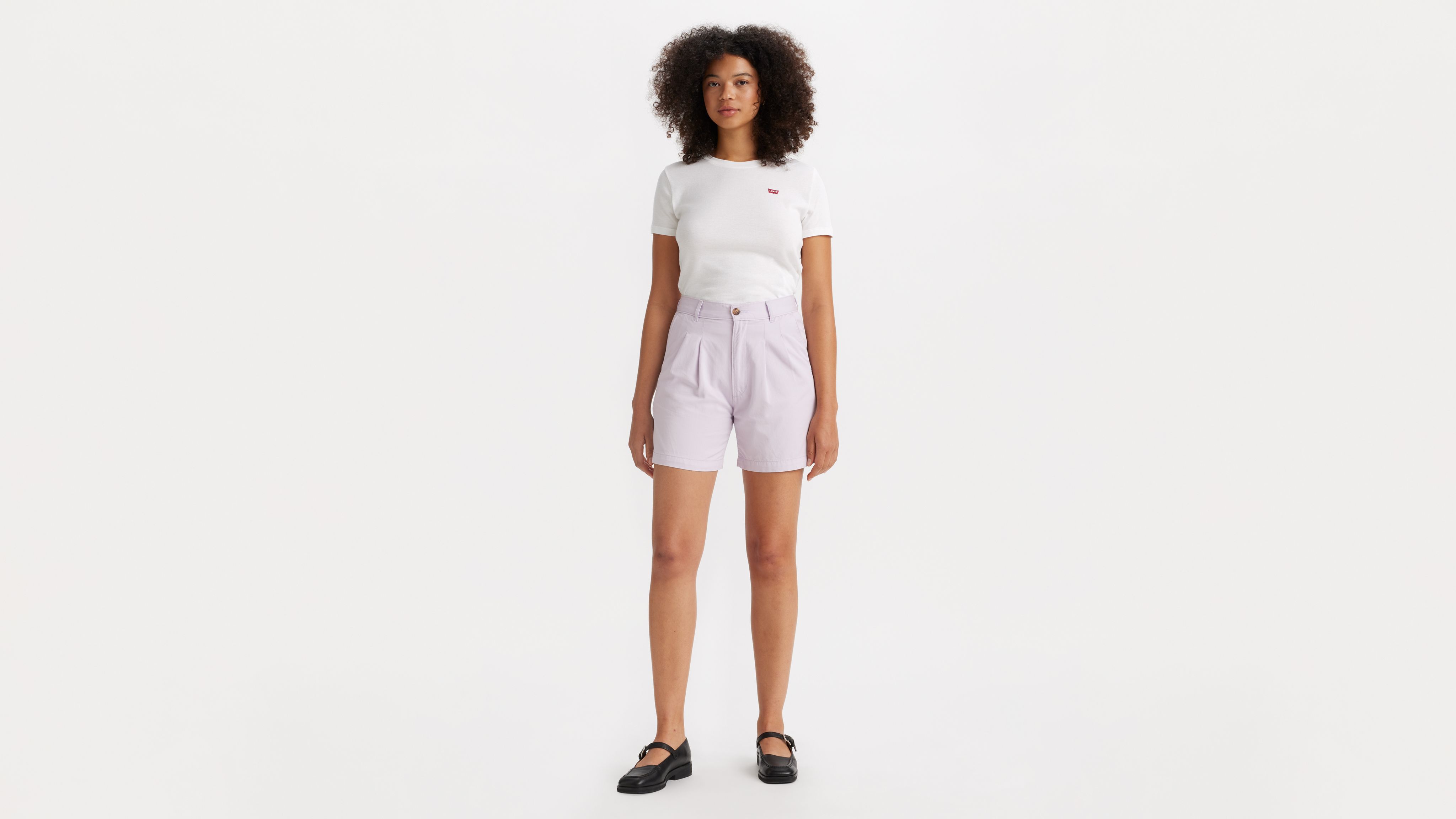 Geplooide Chino-short - Geel | Levi's® NL