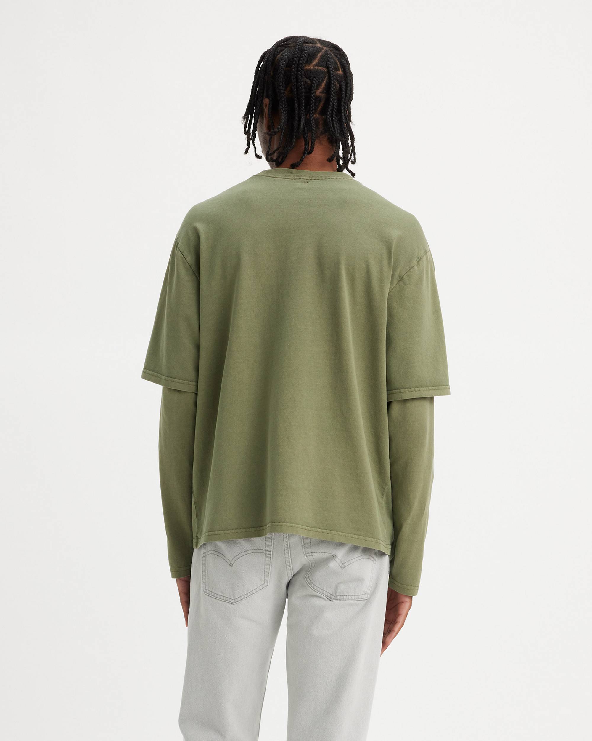 Long Sleeve Twofer T-shirt - Green | Levi's® US Long Sleeve Twofer T-shirt - Green | Levi's® US
