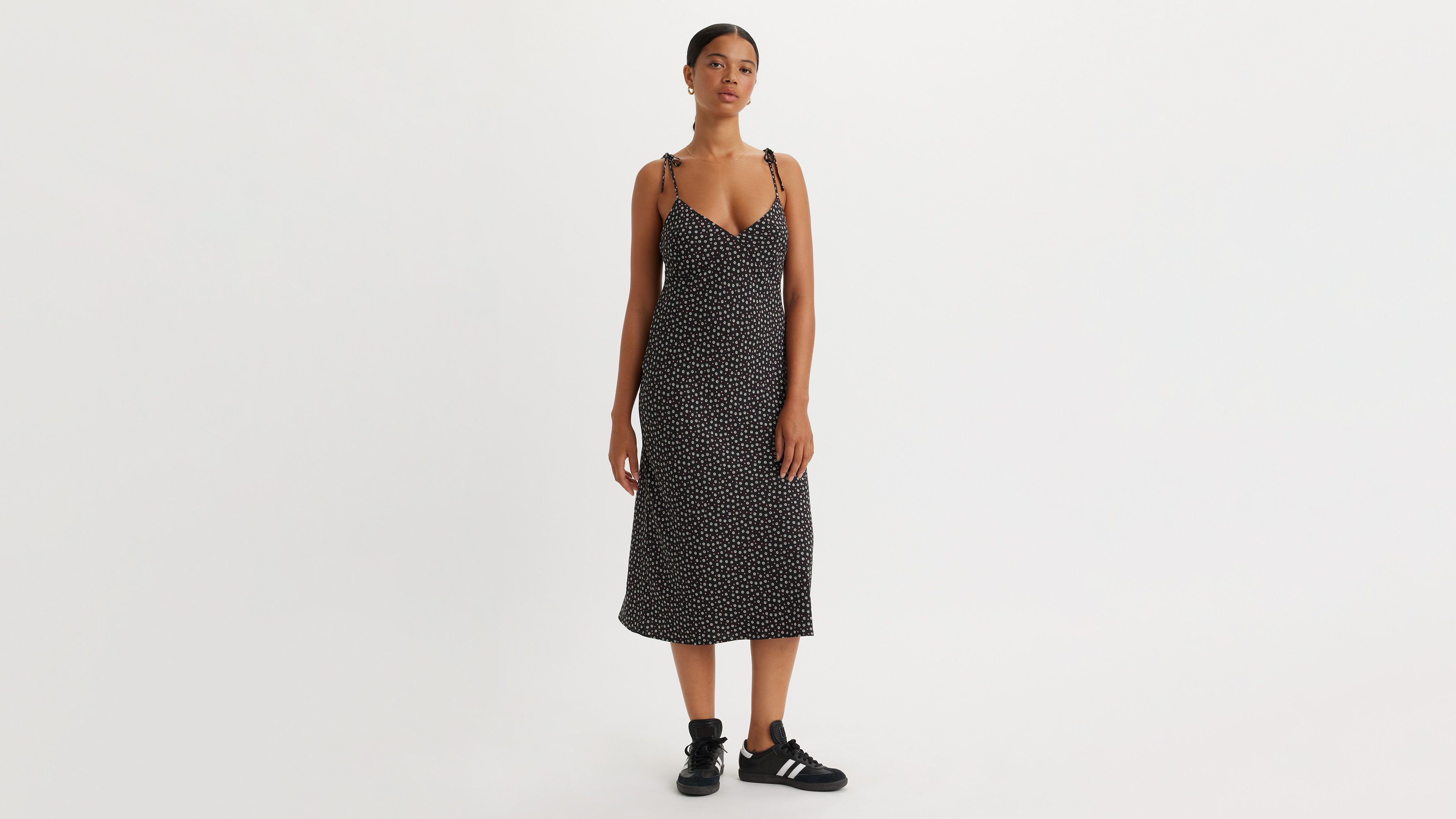 Rena Midi Dress - Black | Levi's® XK