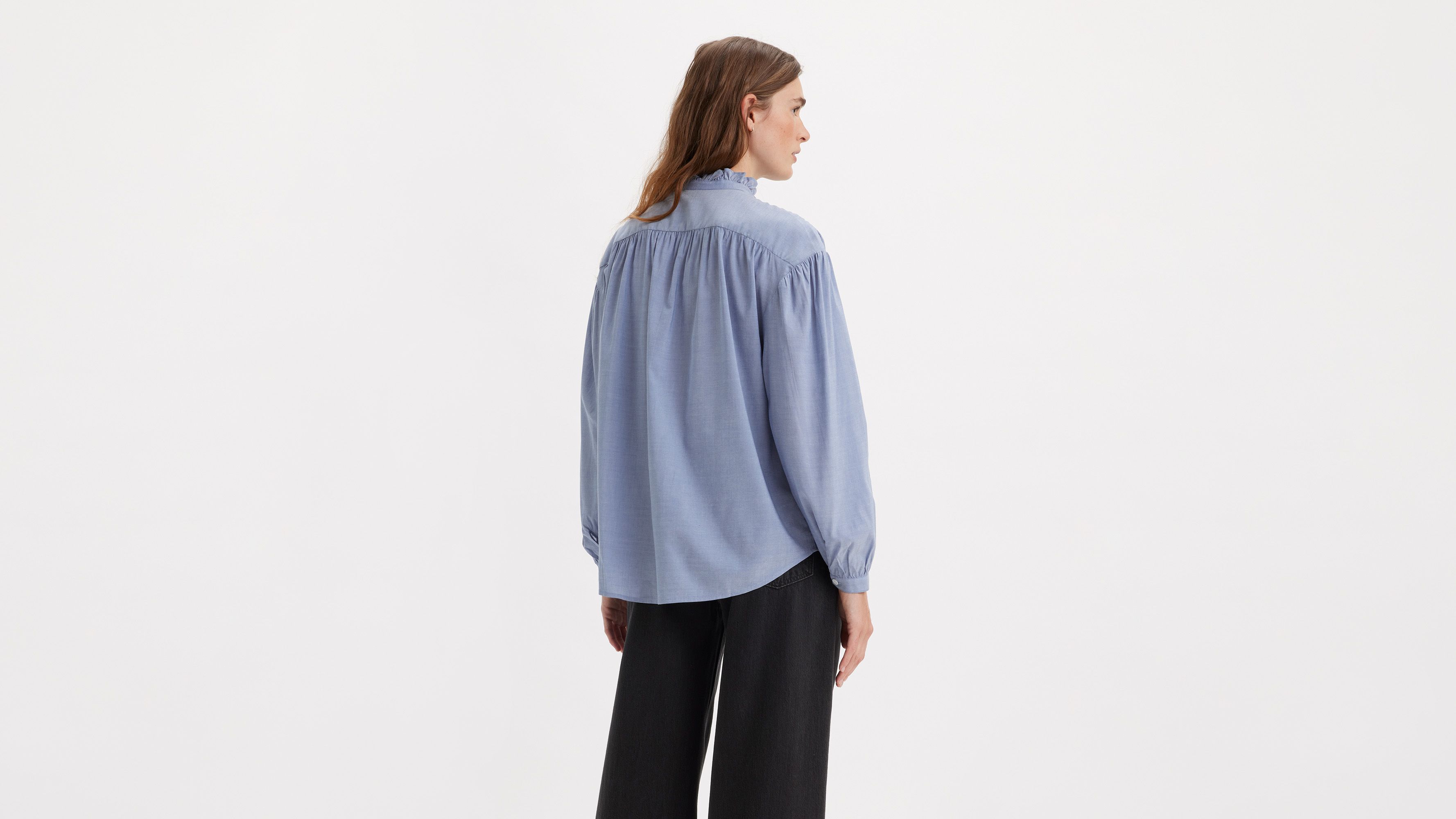 Karly Lightweight Blouse - Blue | Levi's® ES