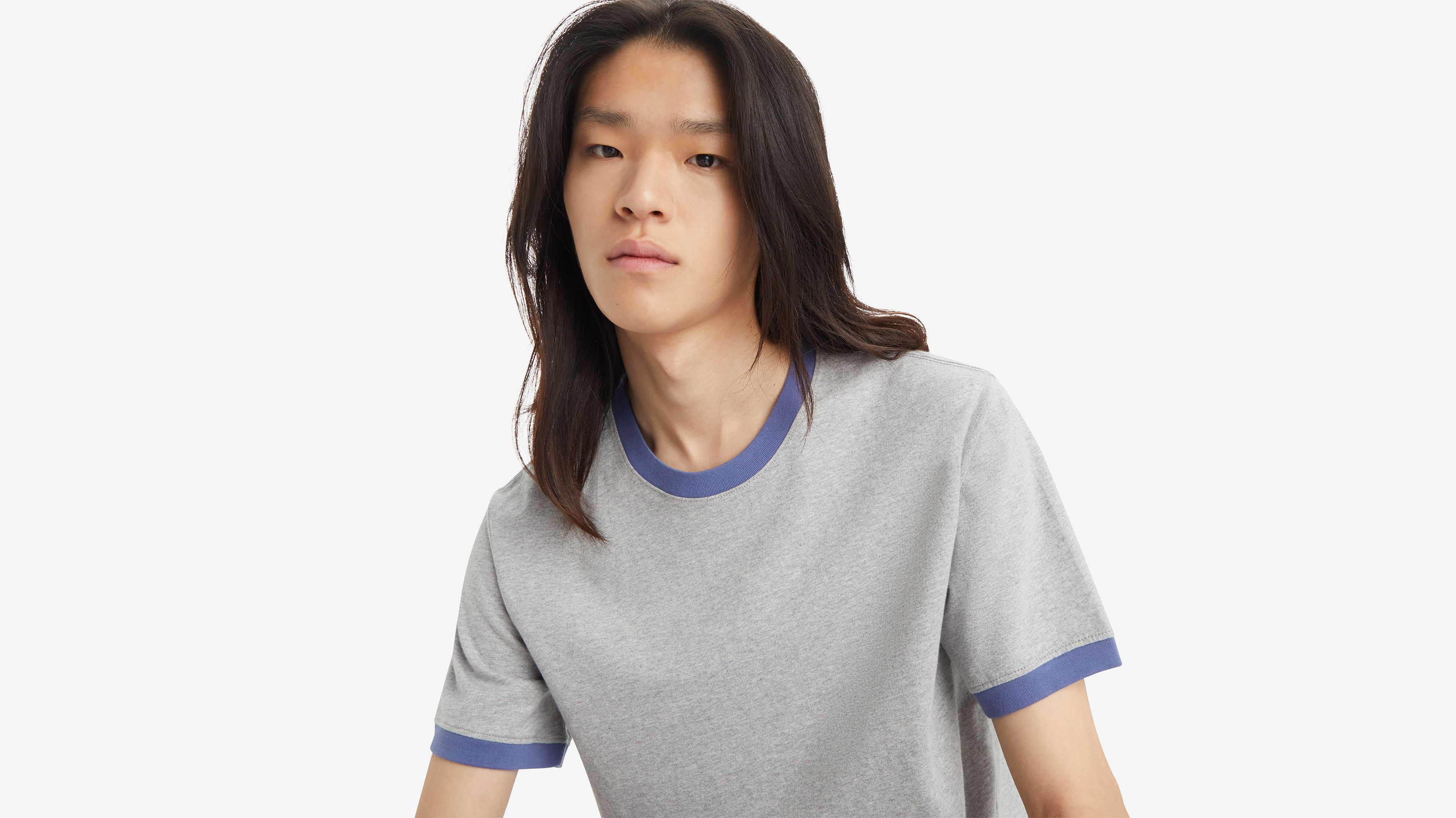 Retro Ringer T-shirt - Grey | Levi's® US