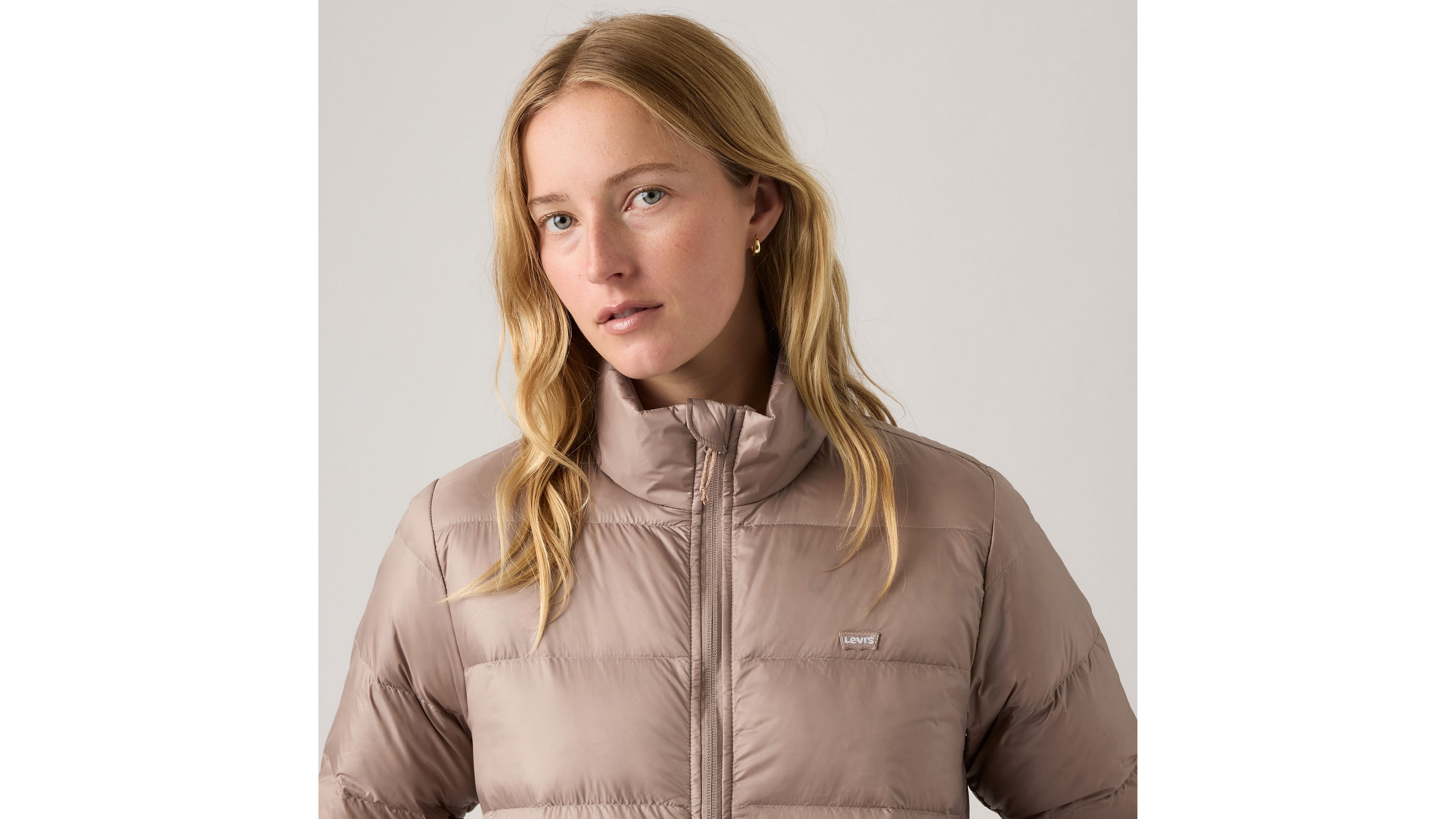 Willa Down Packable Jacket - Neutral | Levi's® GB