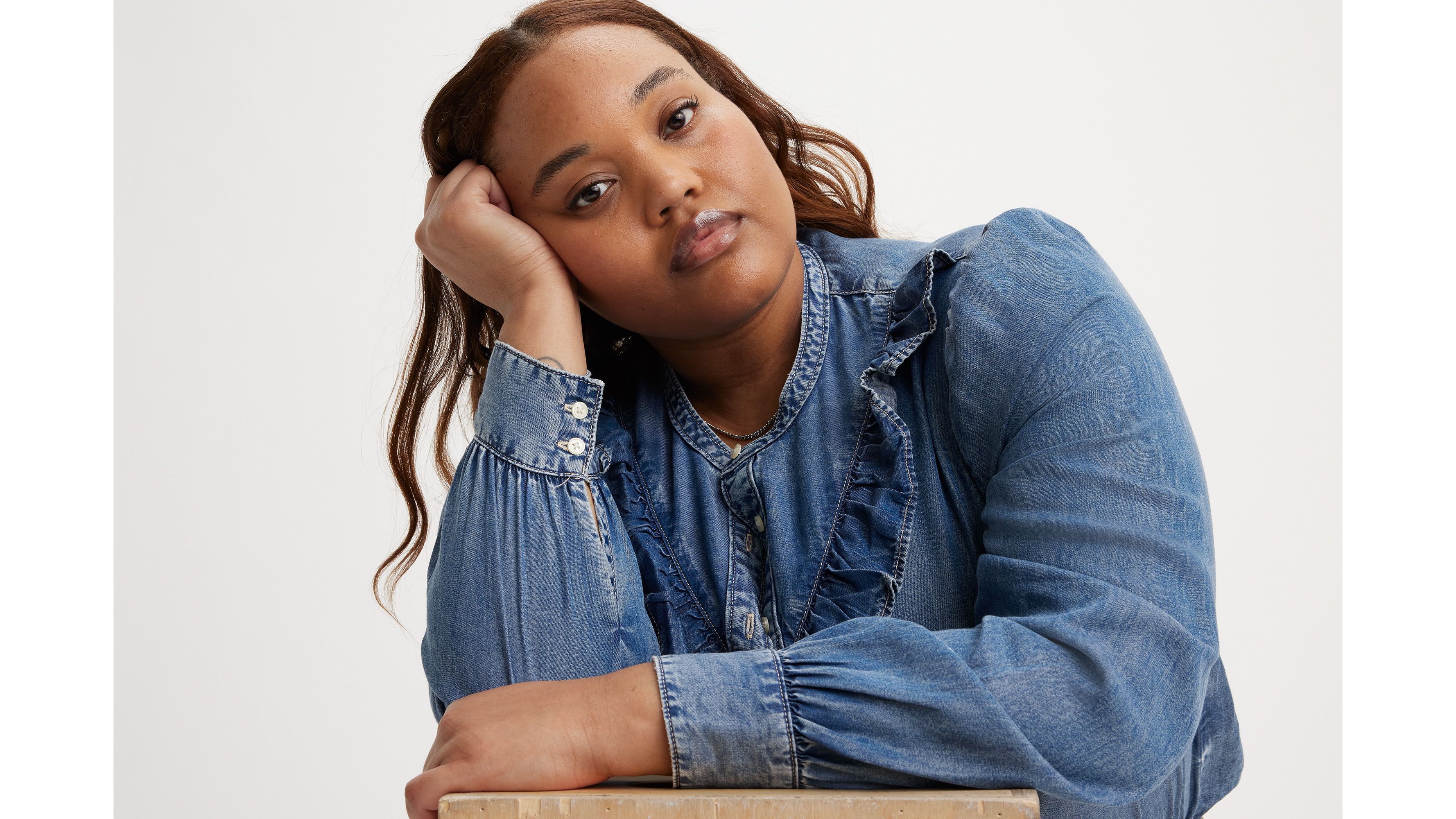 Carinna Blouse (plus Size) - Dark Wash | Levi's® US