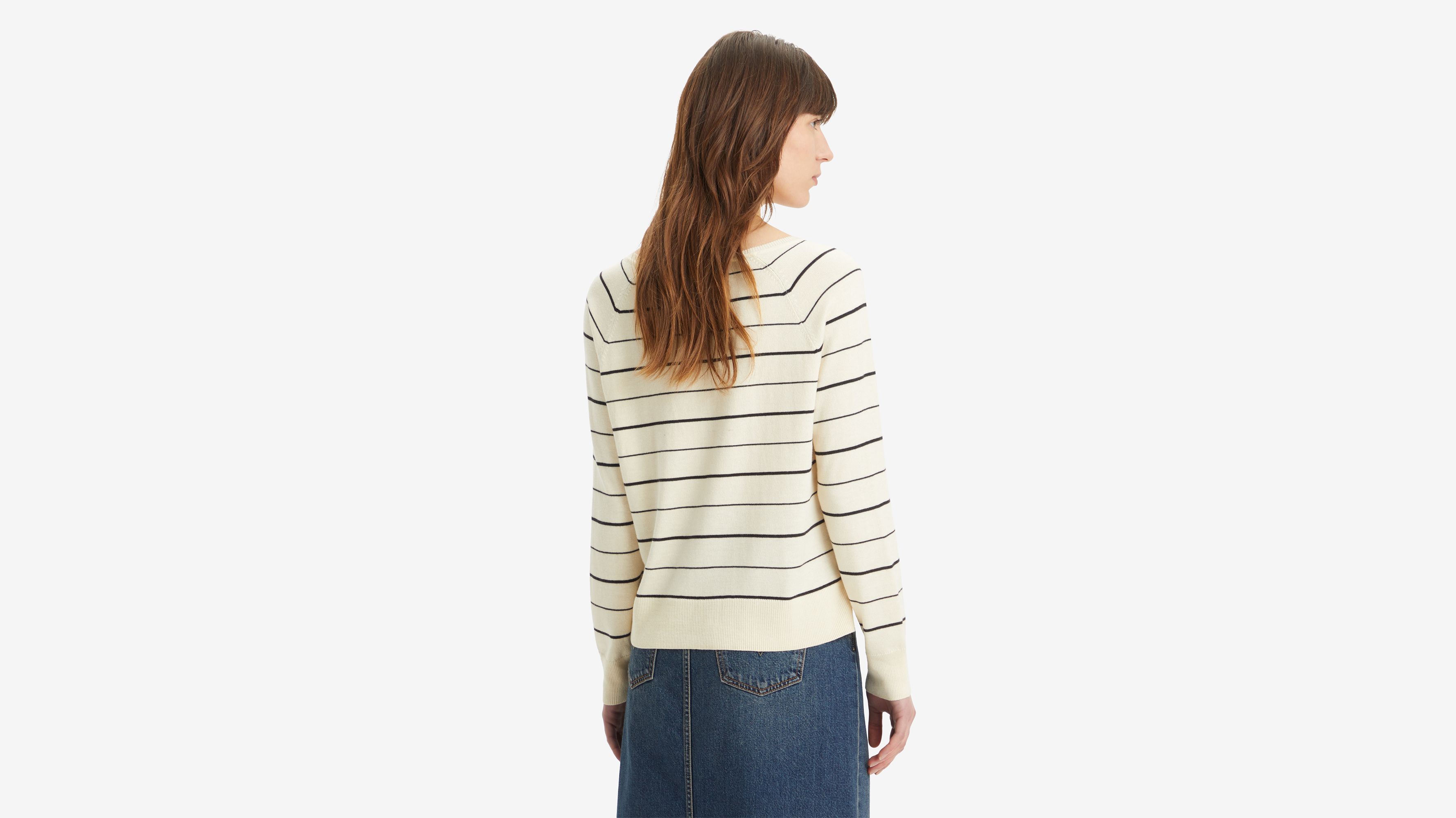 Petal V-neck Sweater - White | Levi's® US