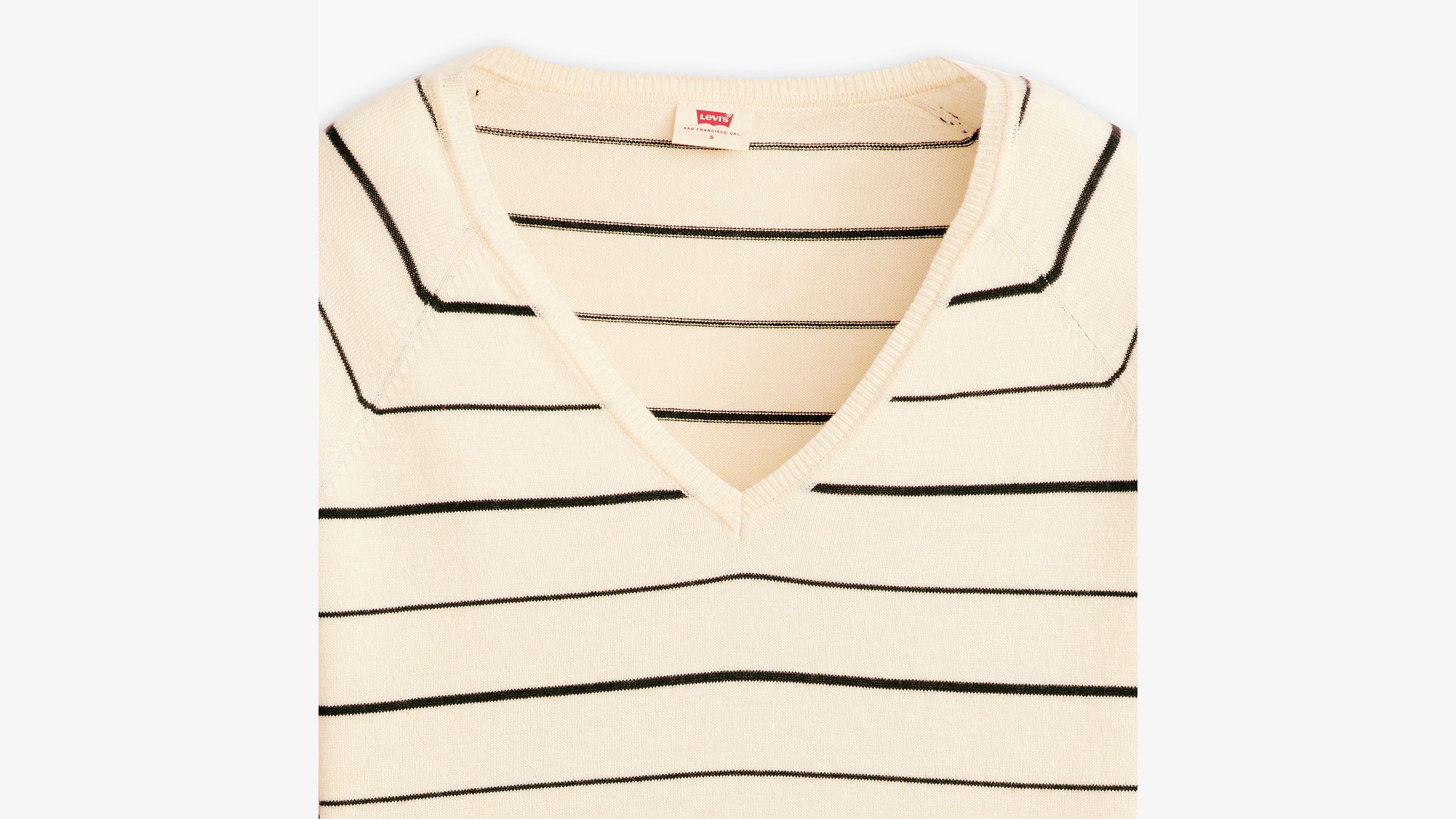 Petal V-neck Sweater - White | Levi's® US