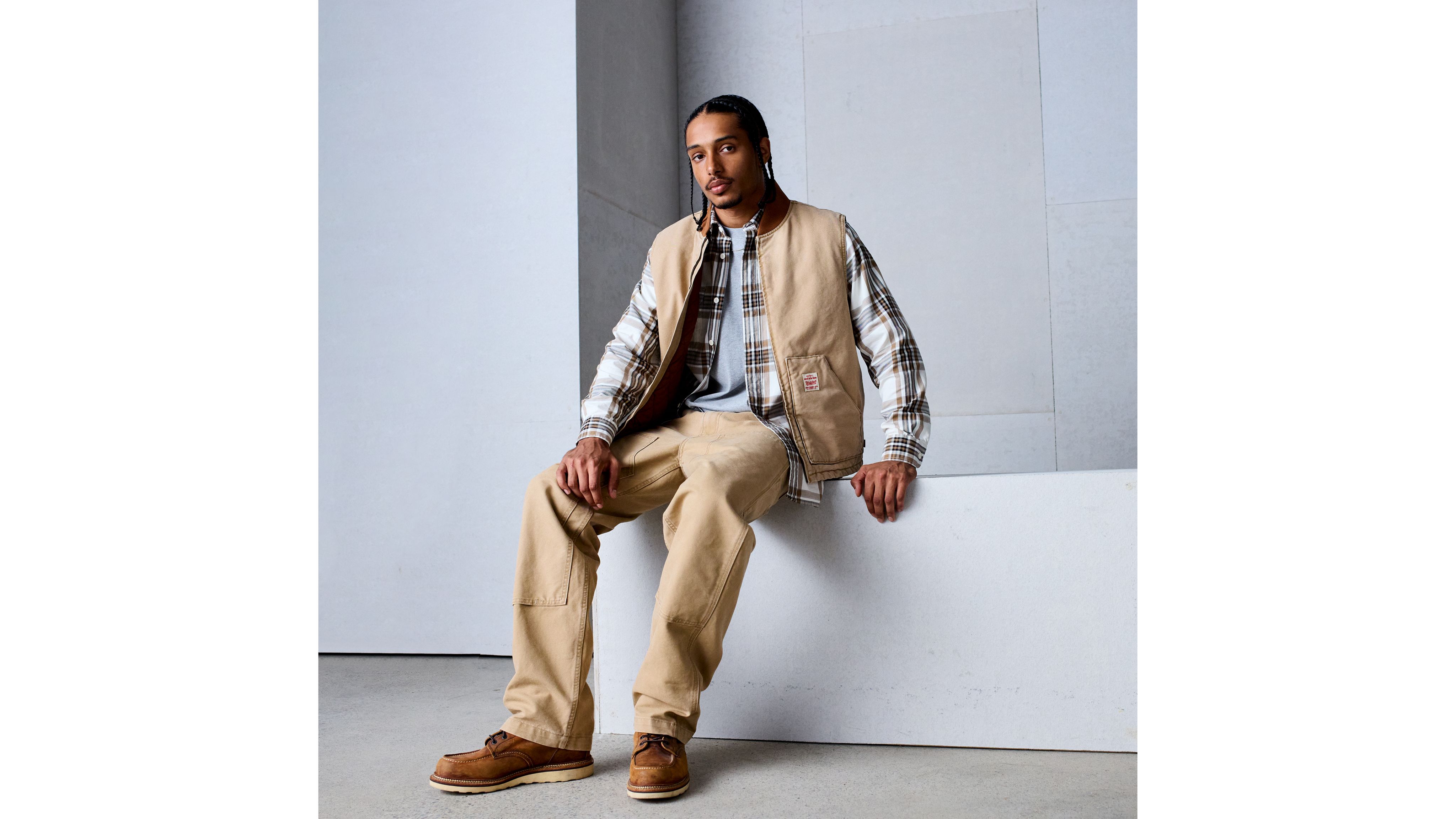 Sansome Vest - Tan | Levi's® CA