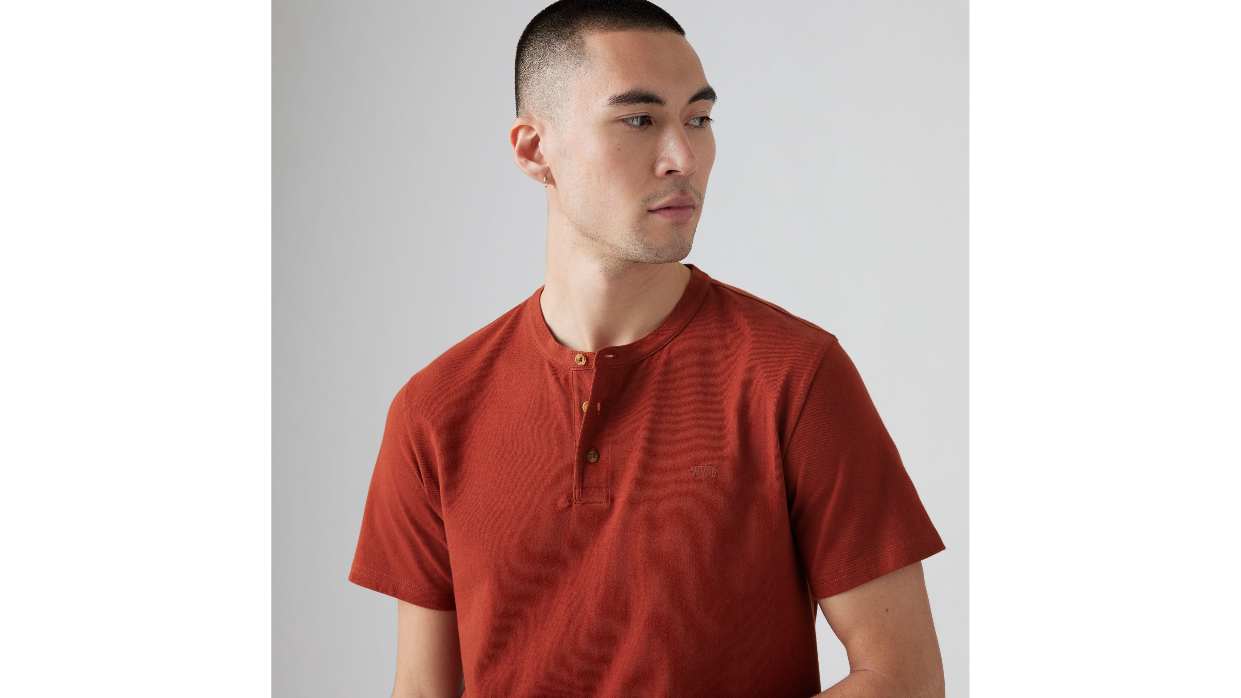 Housemark Henley Shirt - Rot | Levi's® DE