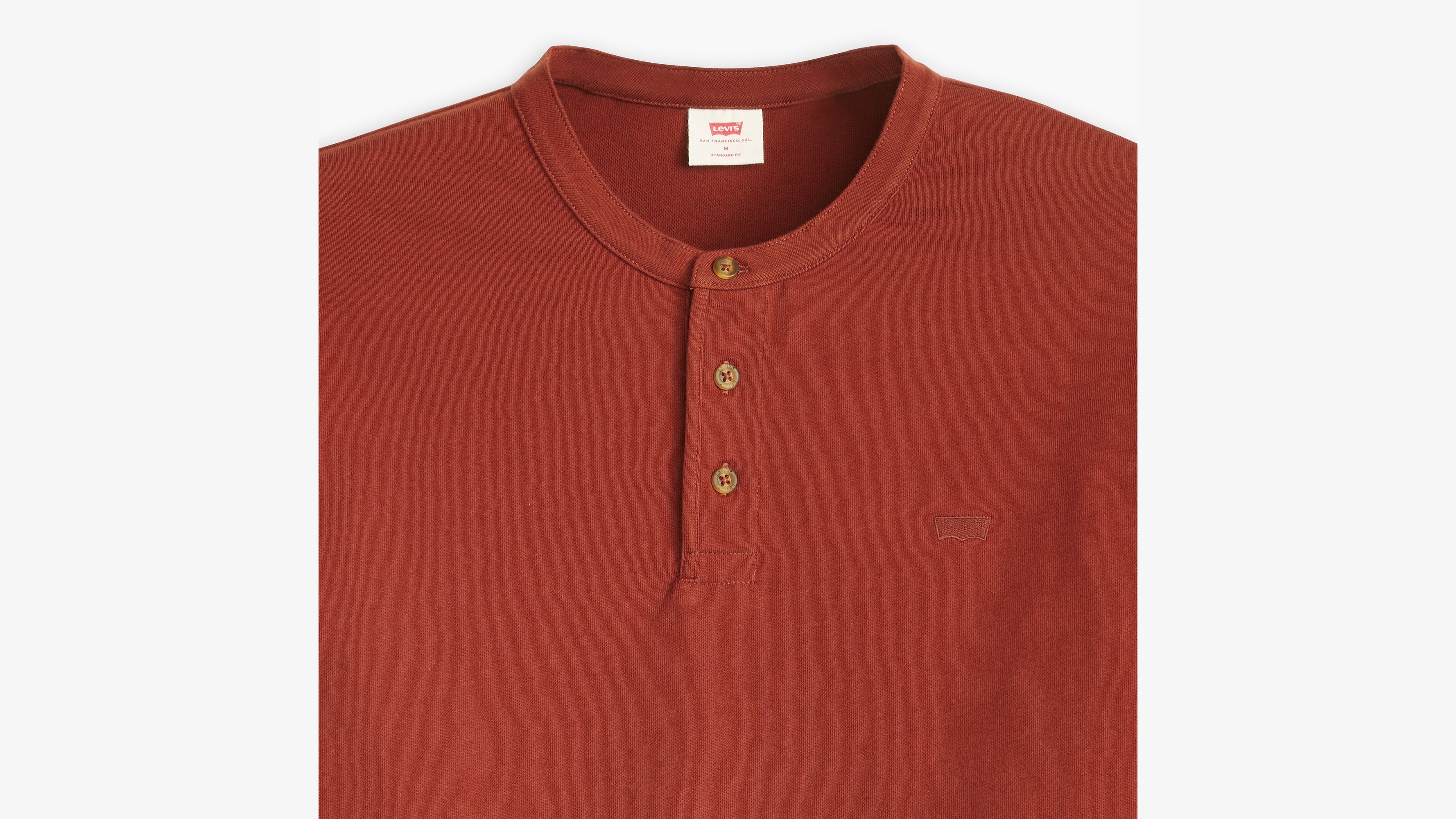 Housemark Henley Shirt - Rot | Levi's® DE