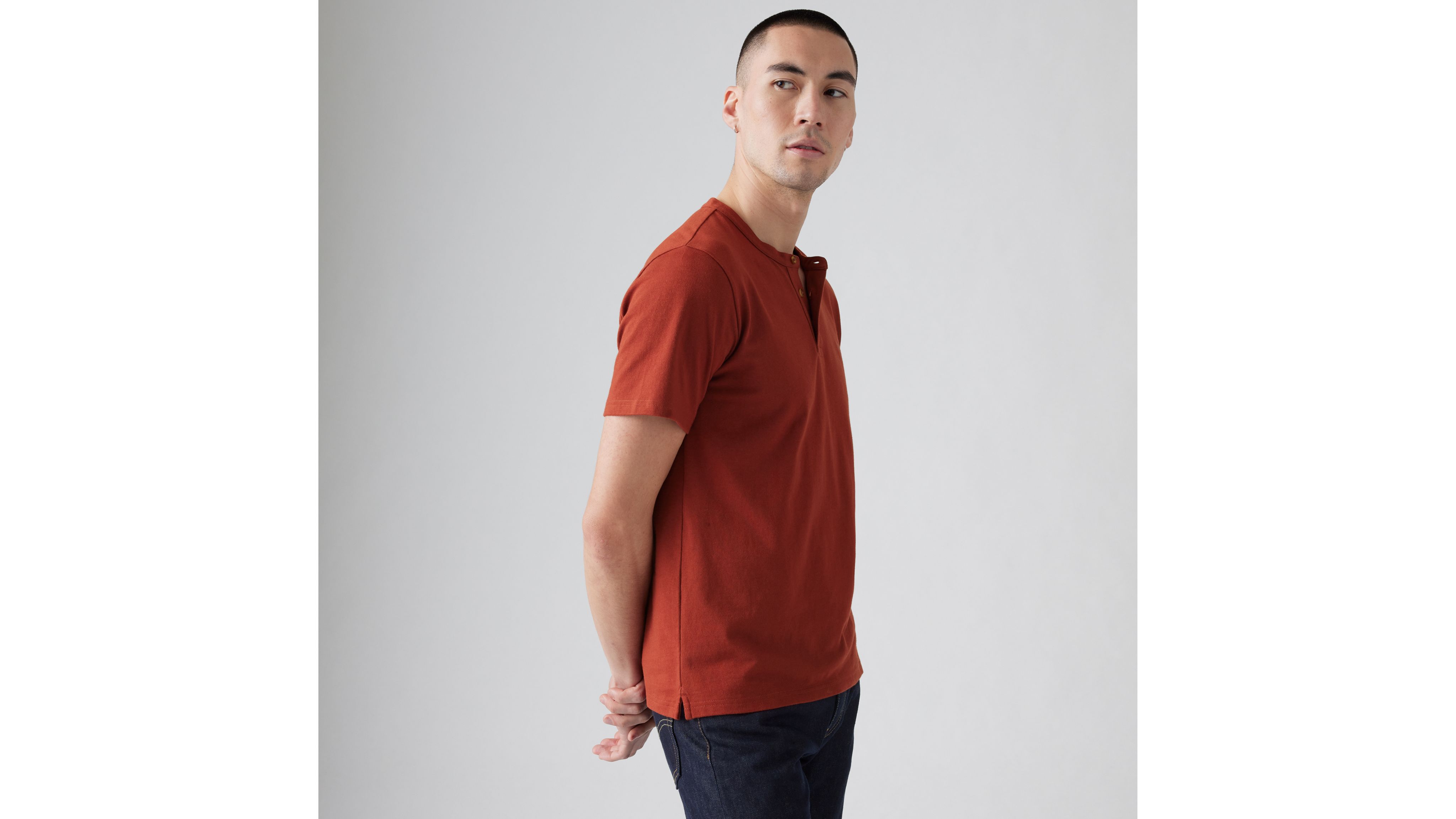 Housemark Henley Shirt - Rot | Levi's® DE