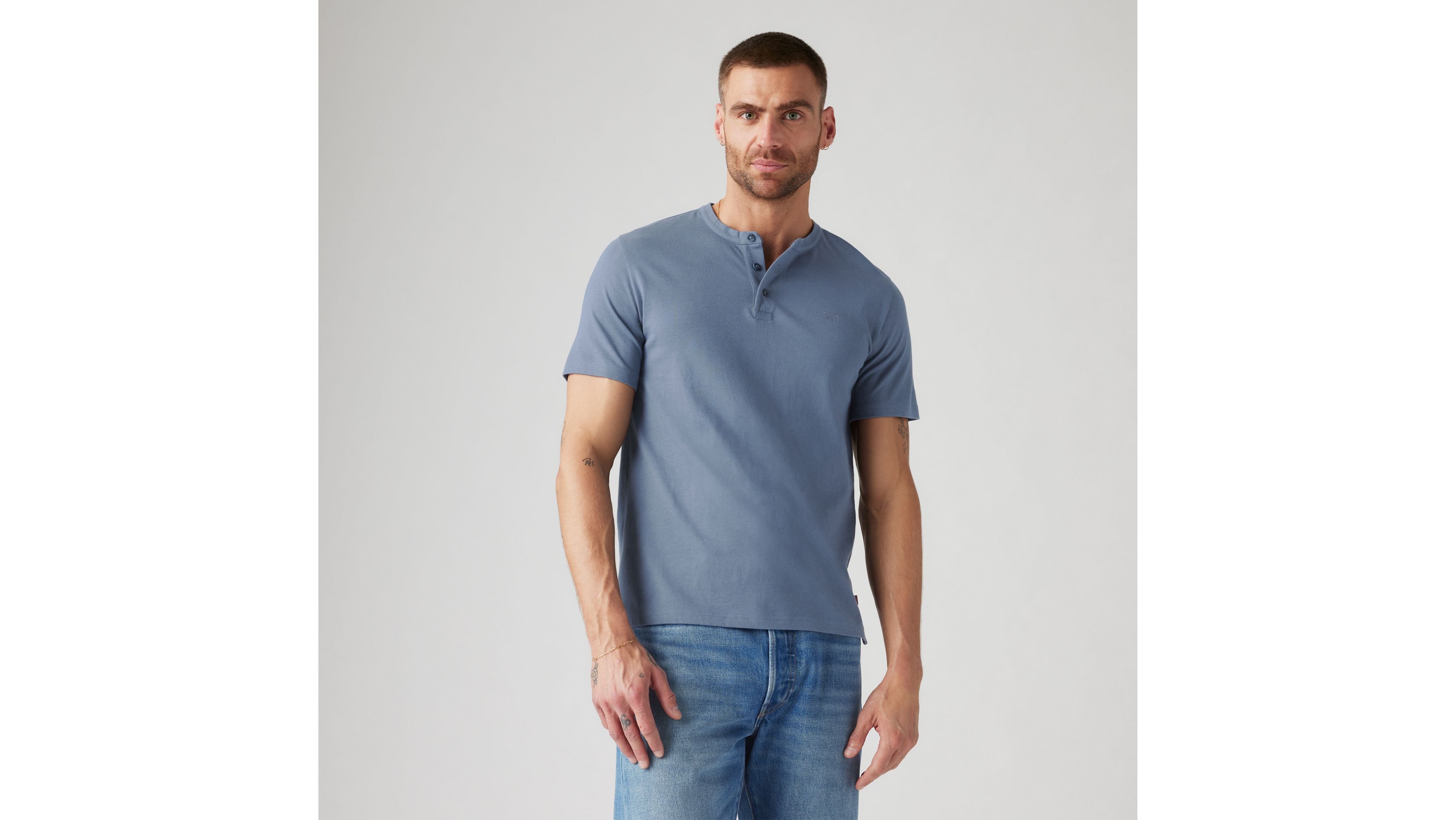 Housemark Henley - Blue | Levi's® FR