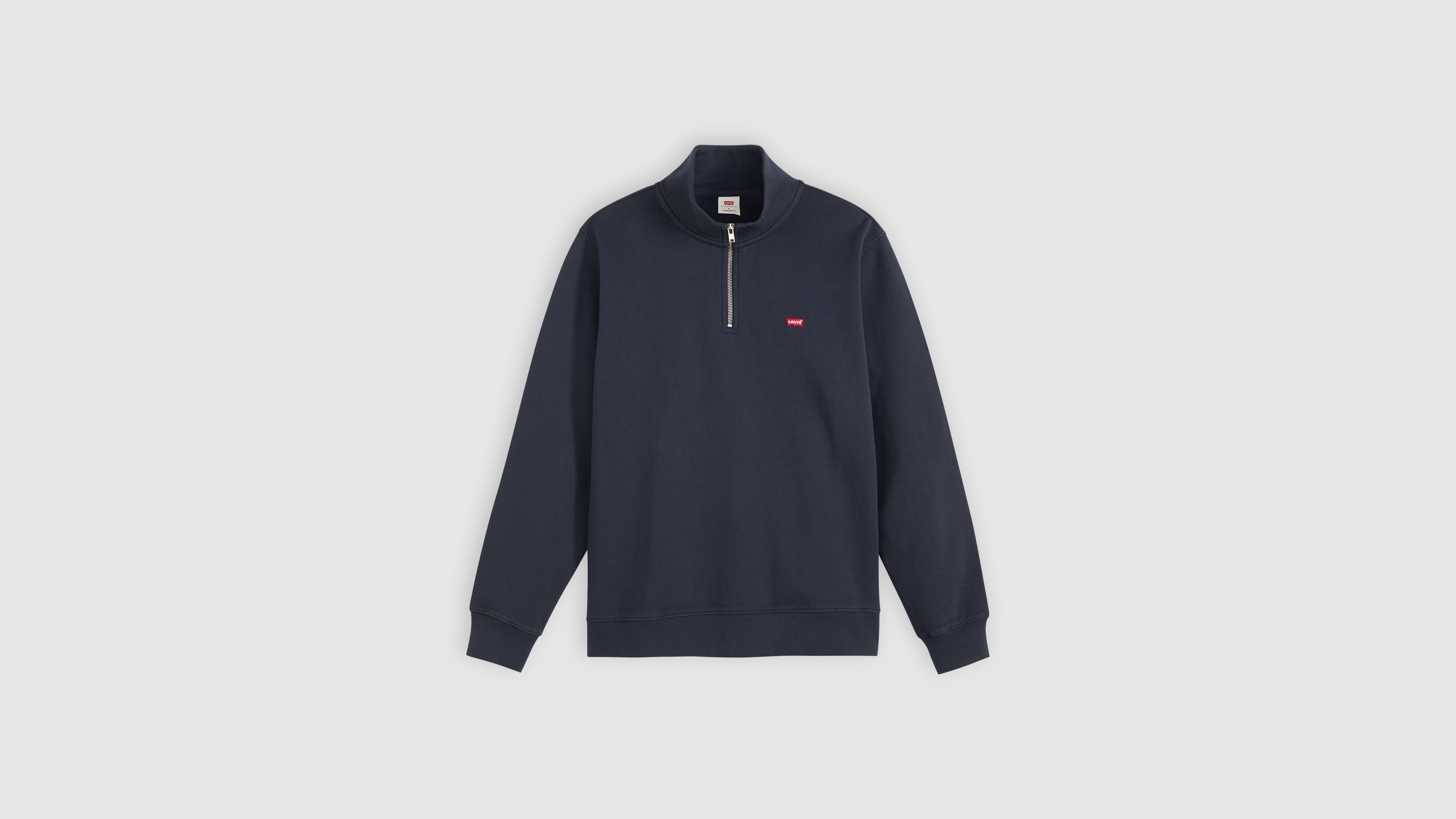 Original Housemark Quarter-zip Pullover - Blue | Levi's® NO