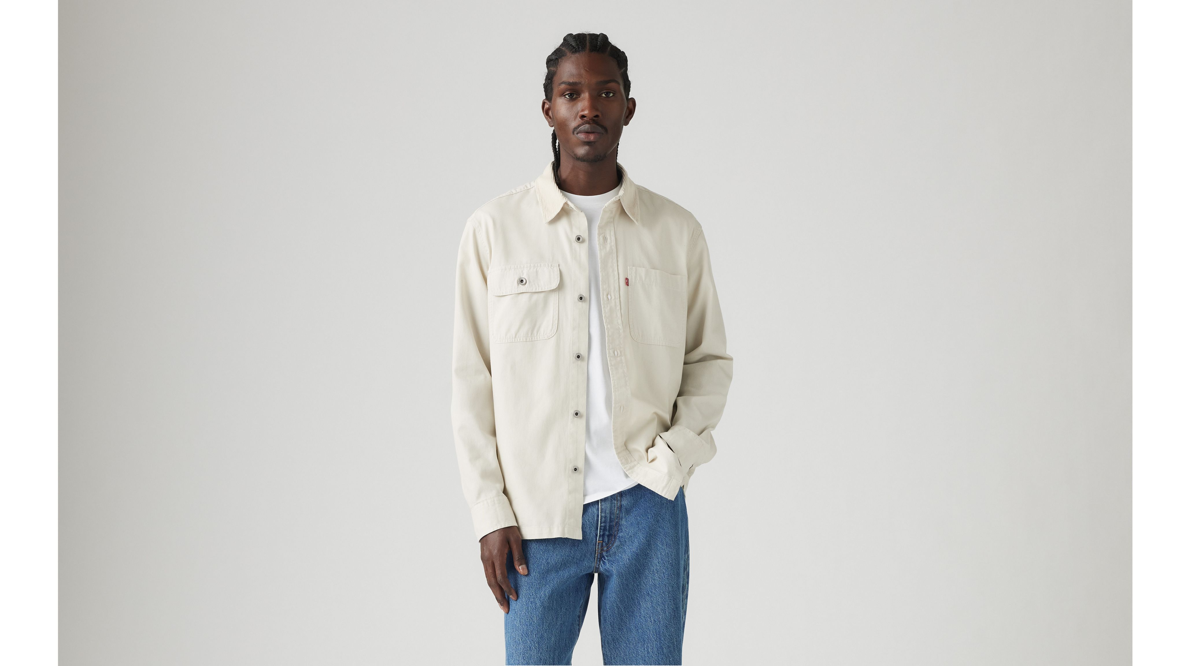 Utility Shacket - White | Levi's® US Utility Shacket - White | Levi's® US