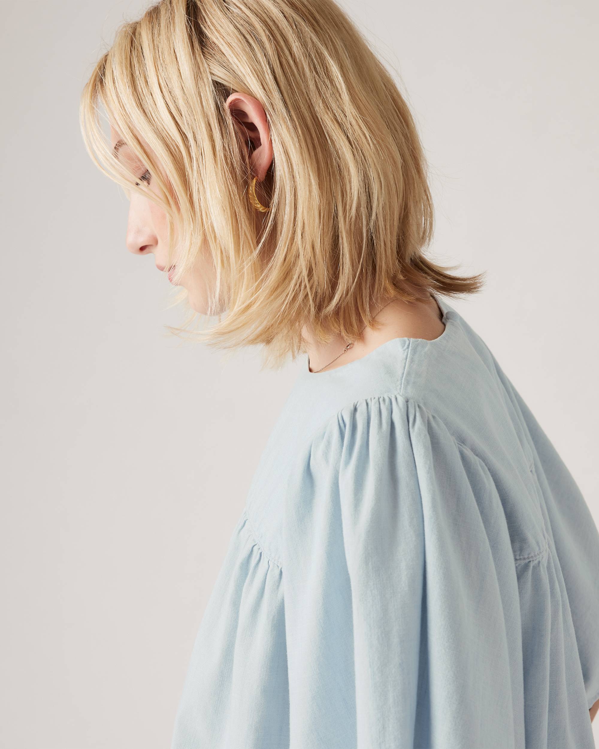 Reyna Lightweight-blus - Blå | Levi's® SE Reyna Lightweight-blus - Blå | Levi's® SE