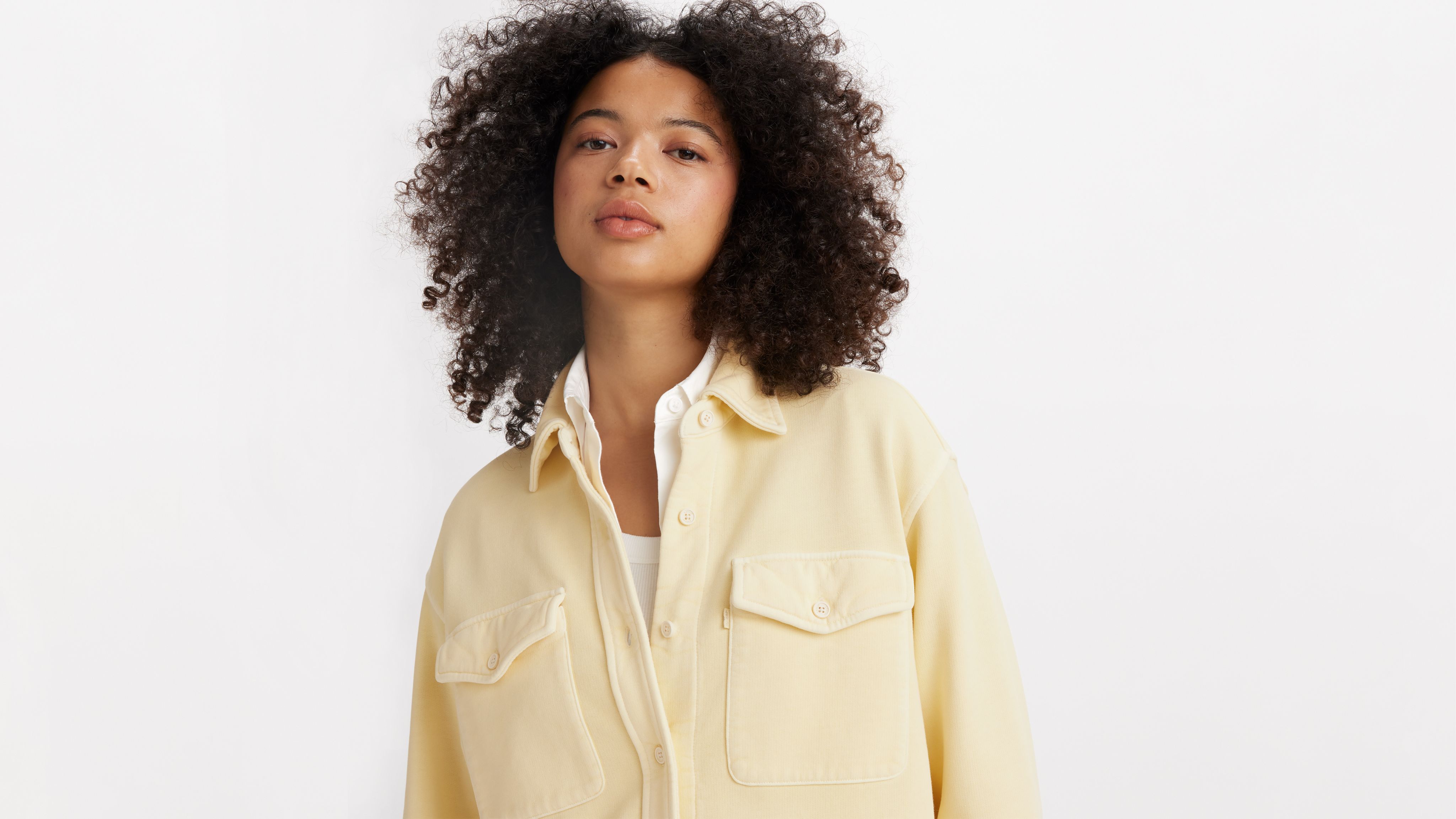 Lola Shacket - Yellow | Levi's® HU