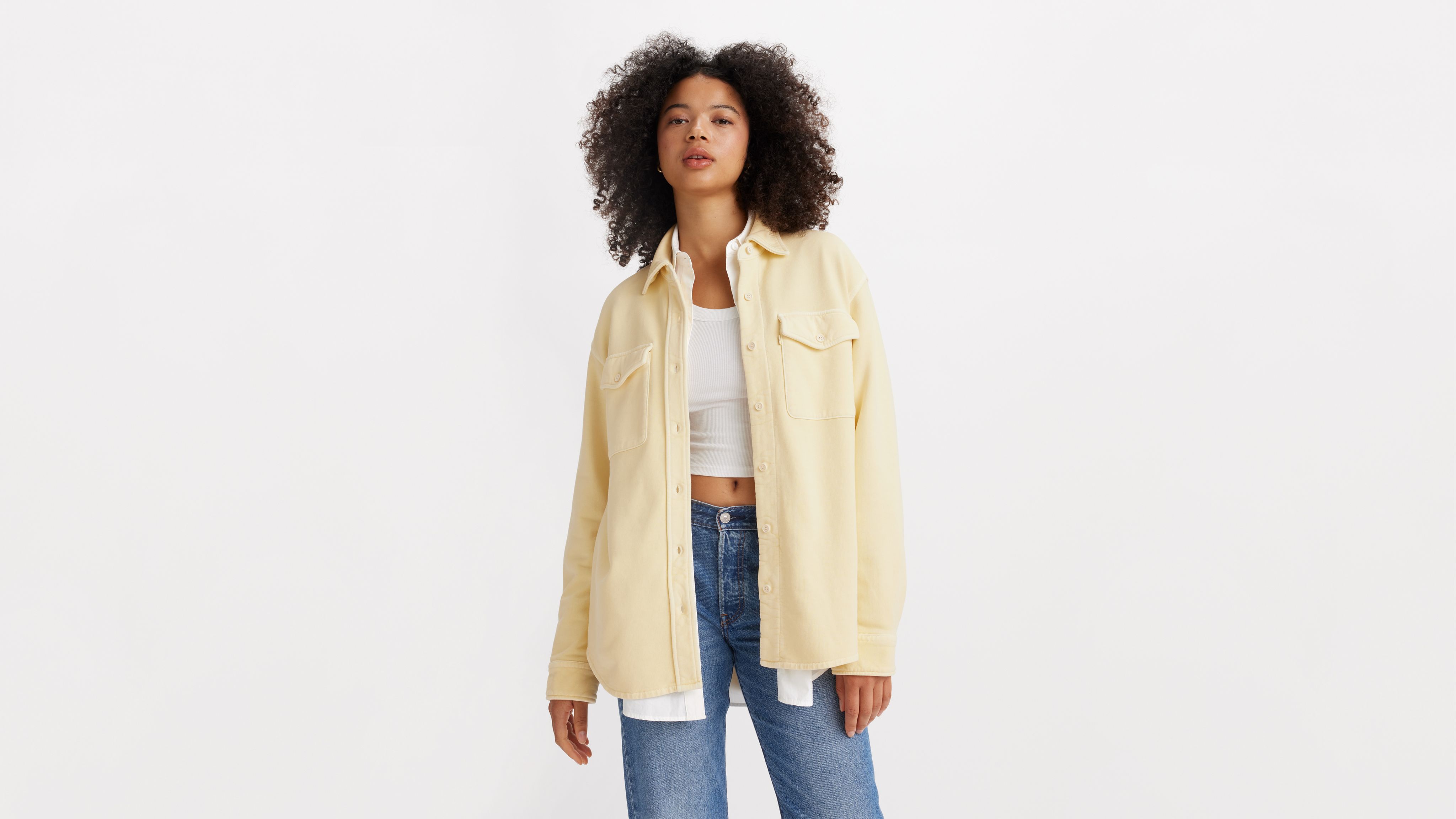 Lola Shacket - Yellow | Levi's® GR
