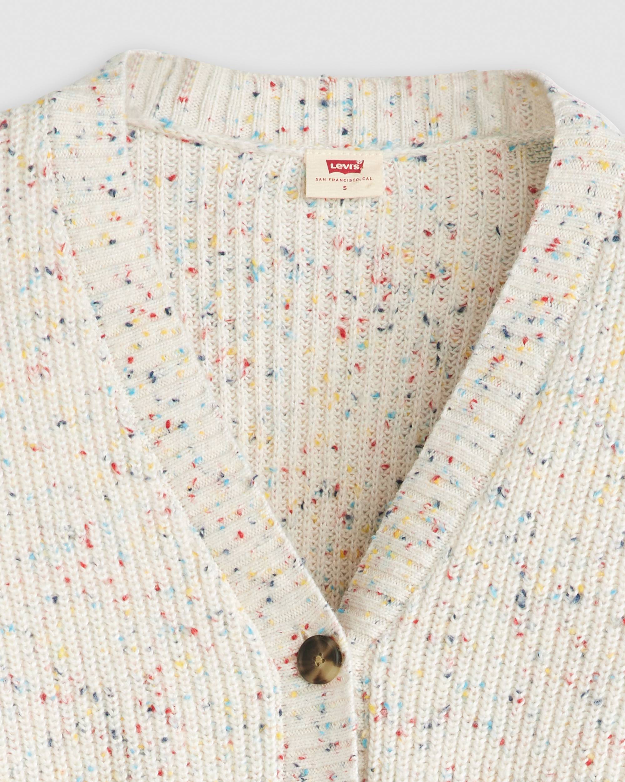 Snowflake Cardigan - White | Levi's® US Snowflake Cardigan - White | Levi's® US