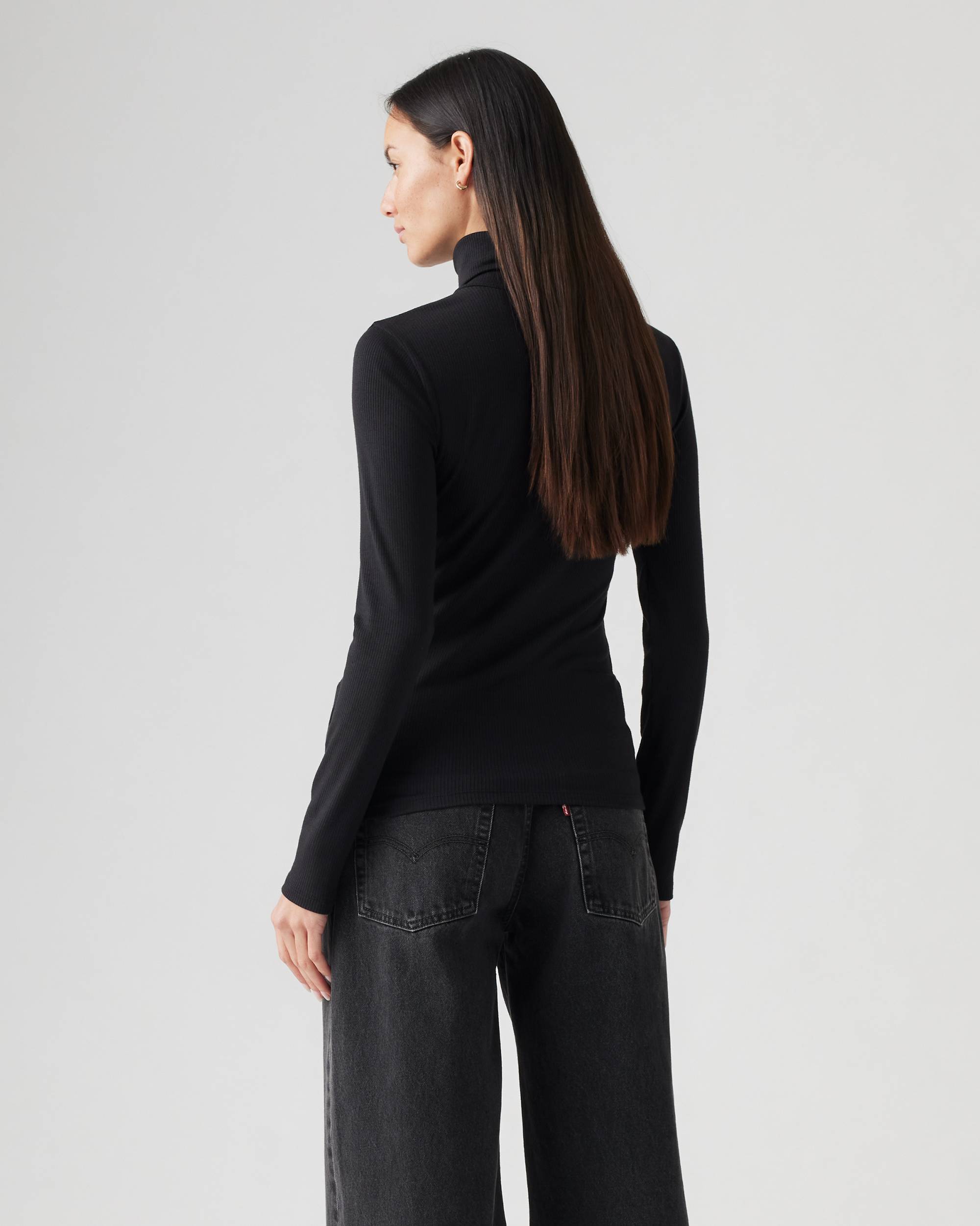 Dreamy Turtleneck Top - Black | Levi's® US Dreamy Turtleneck Top - Black | Levi's® US