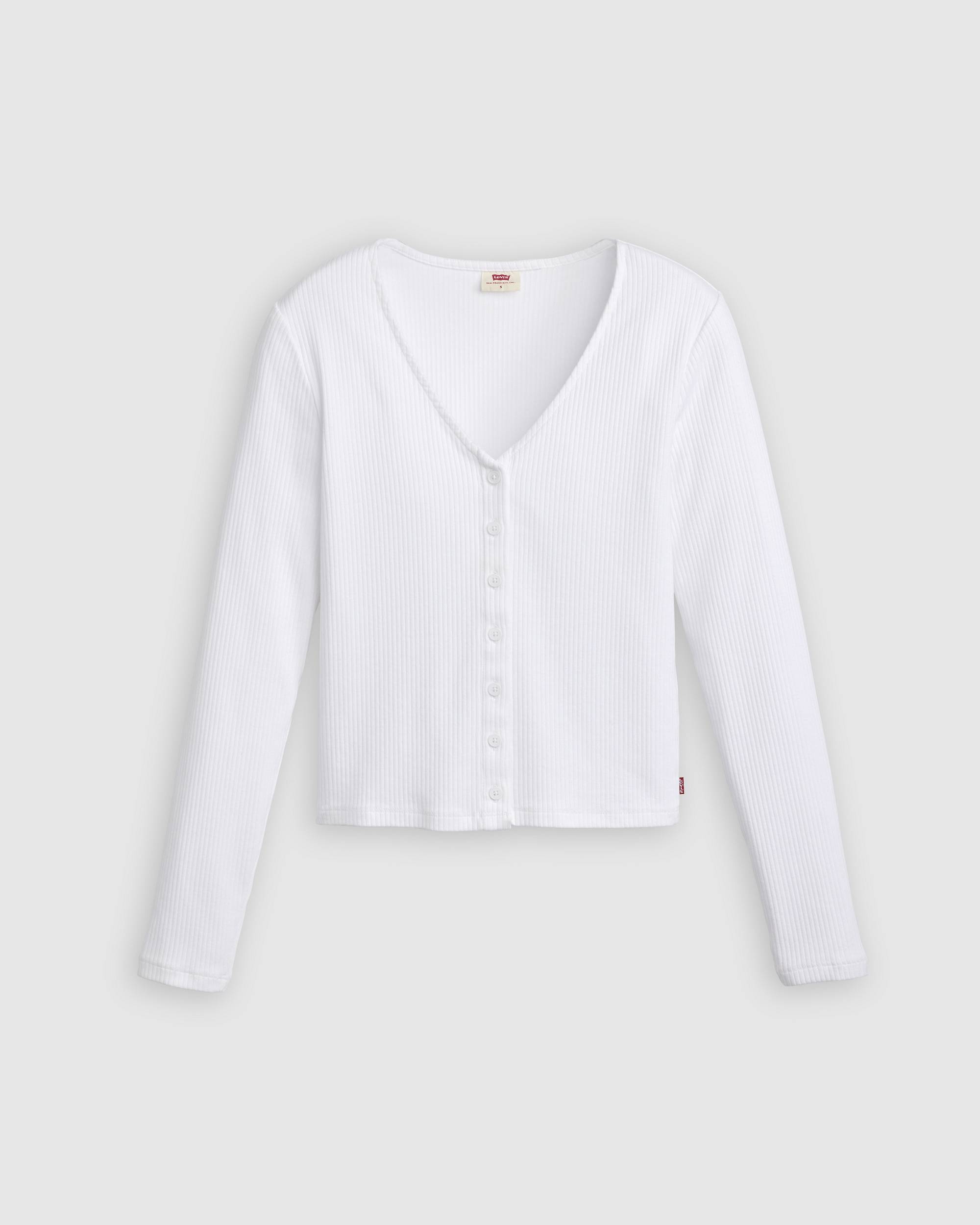 Muse Long Sleeve T-shirt - White | Levi's® US Muse Long Sleeve T-shirt - White | Levi's® US