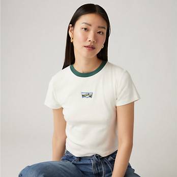 Graphic Essential Sporty T-shirt - White | Levi's® US Graphic Essential Sporty T-shirt - White | Levi's® US