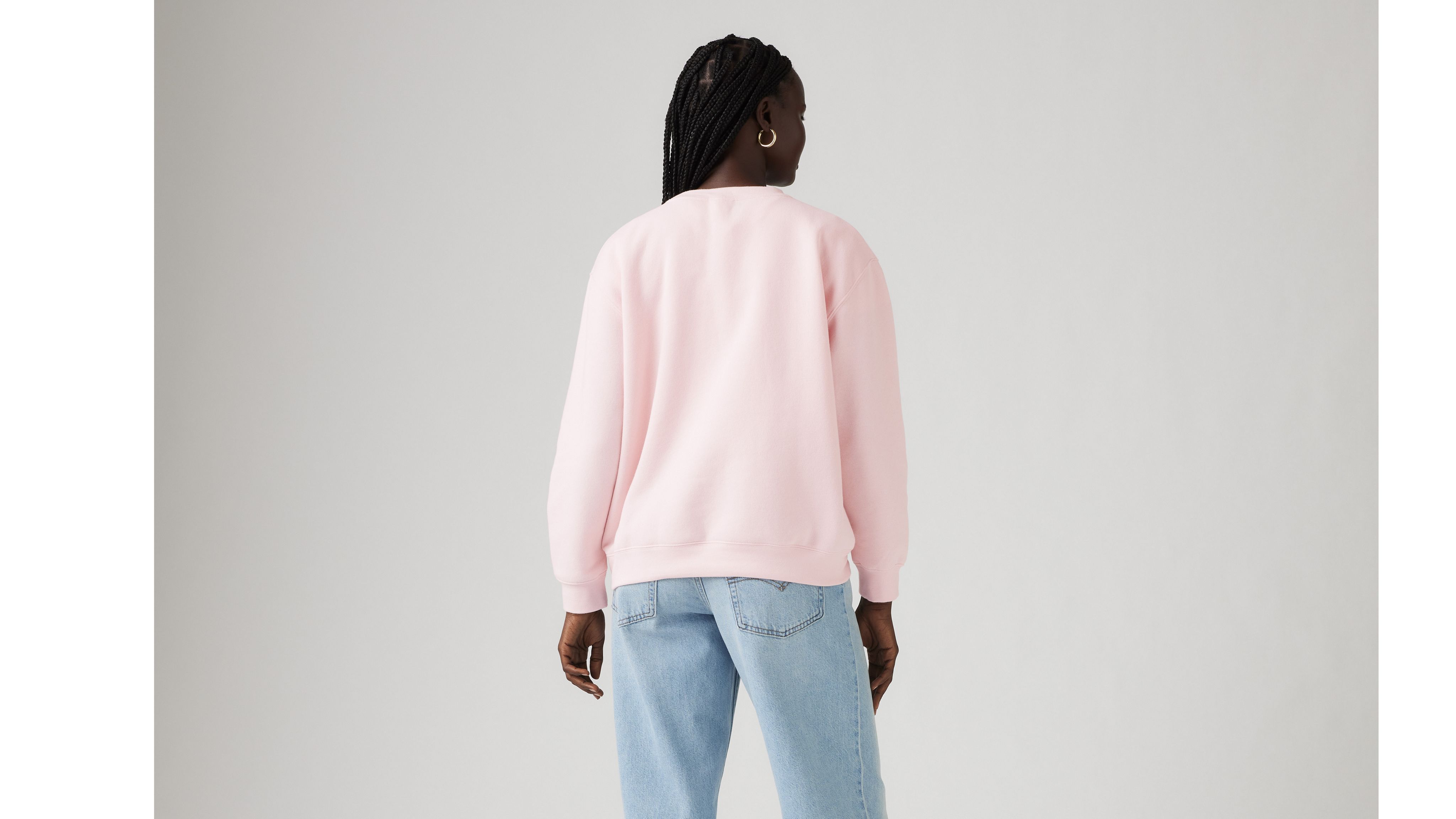 Graphic Everyday Sweatshirt Met Ronde Hals - Roze | Levi's® BE