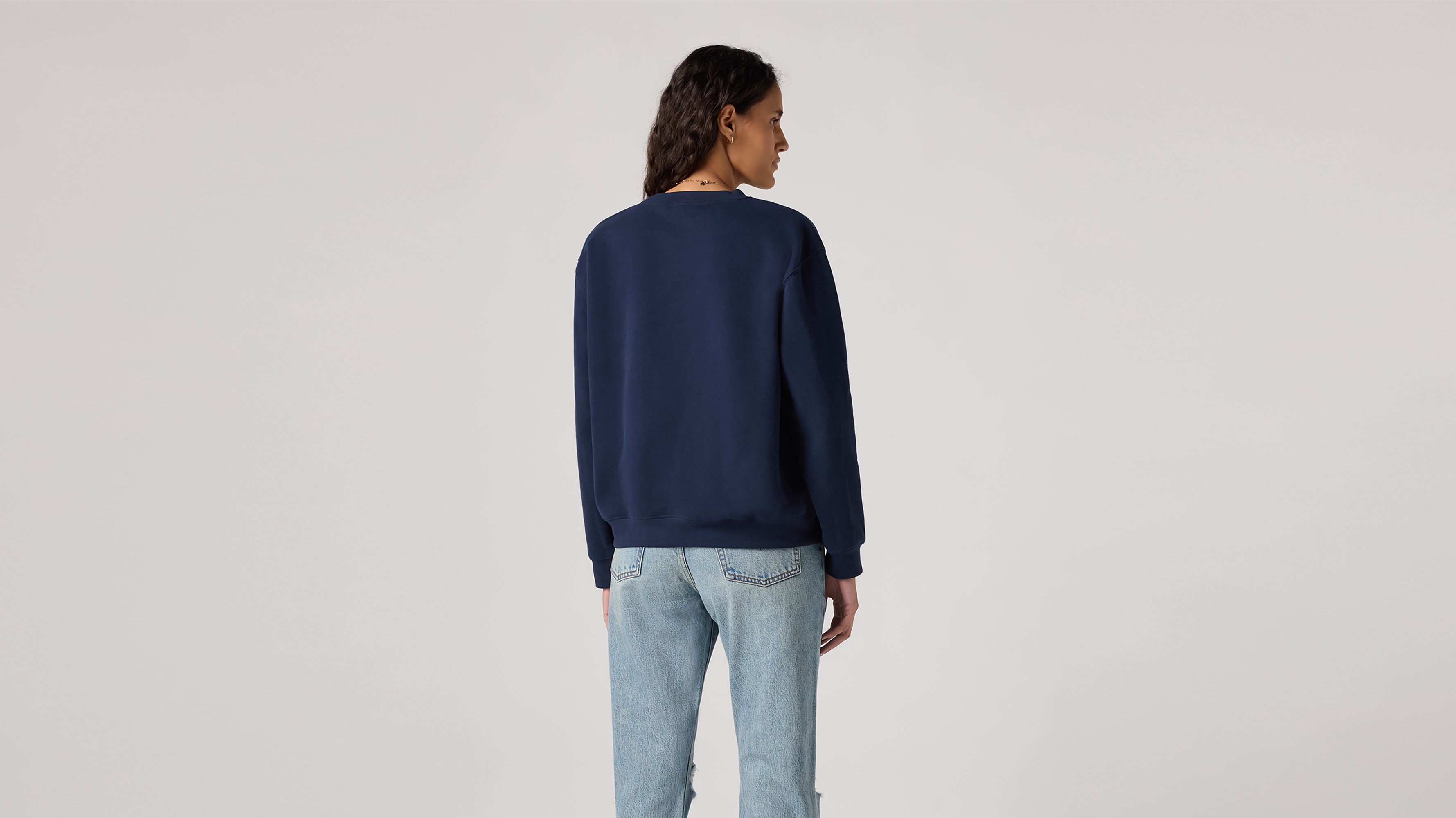 Graphic Everyday Sweatshirt Met Ronde Hals - Blauw | Levi's® NL