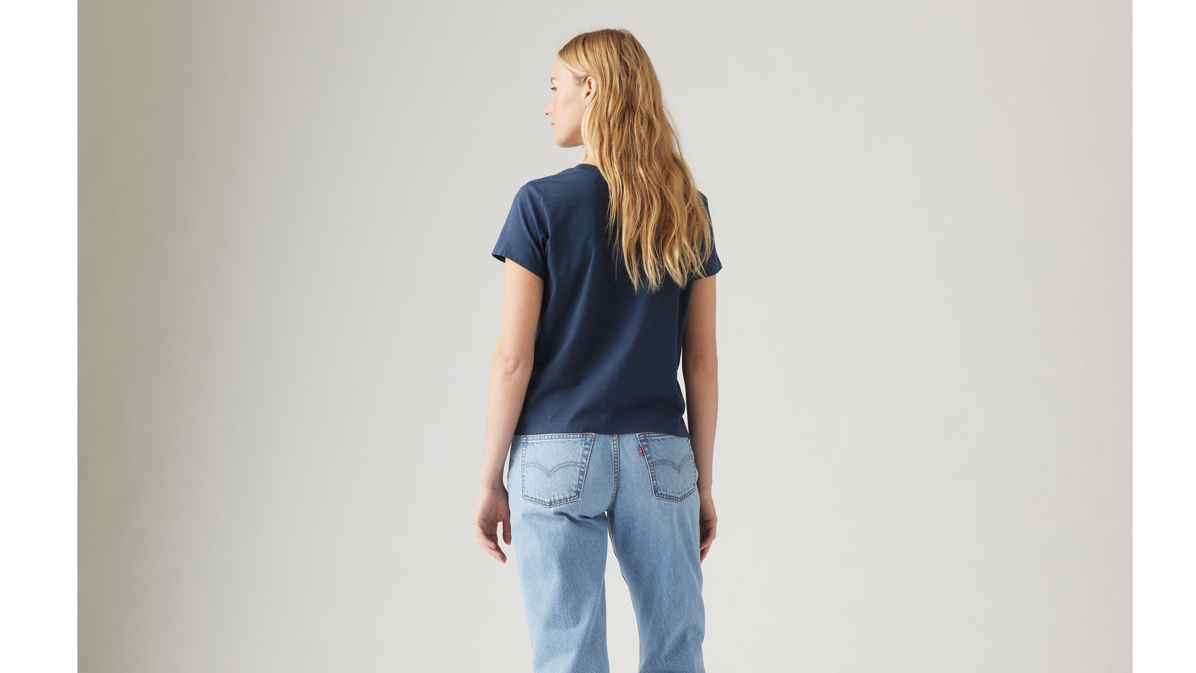 Graphic Boxy T-shirt - Blue | Levi's® US