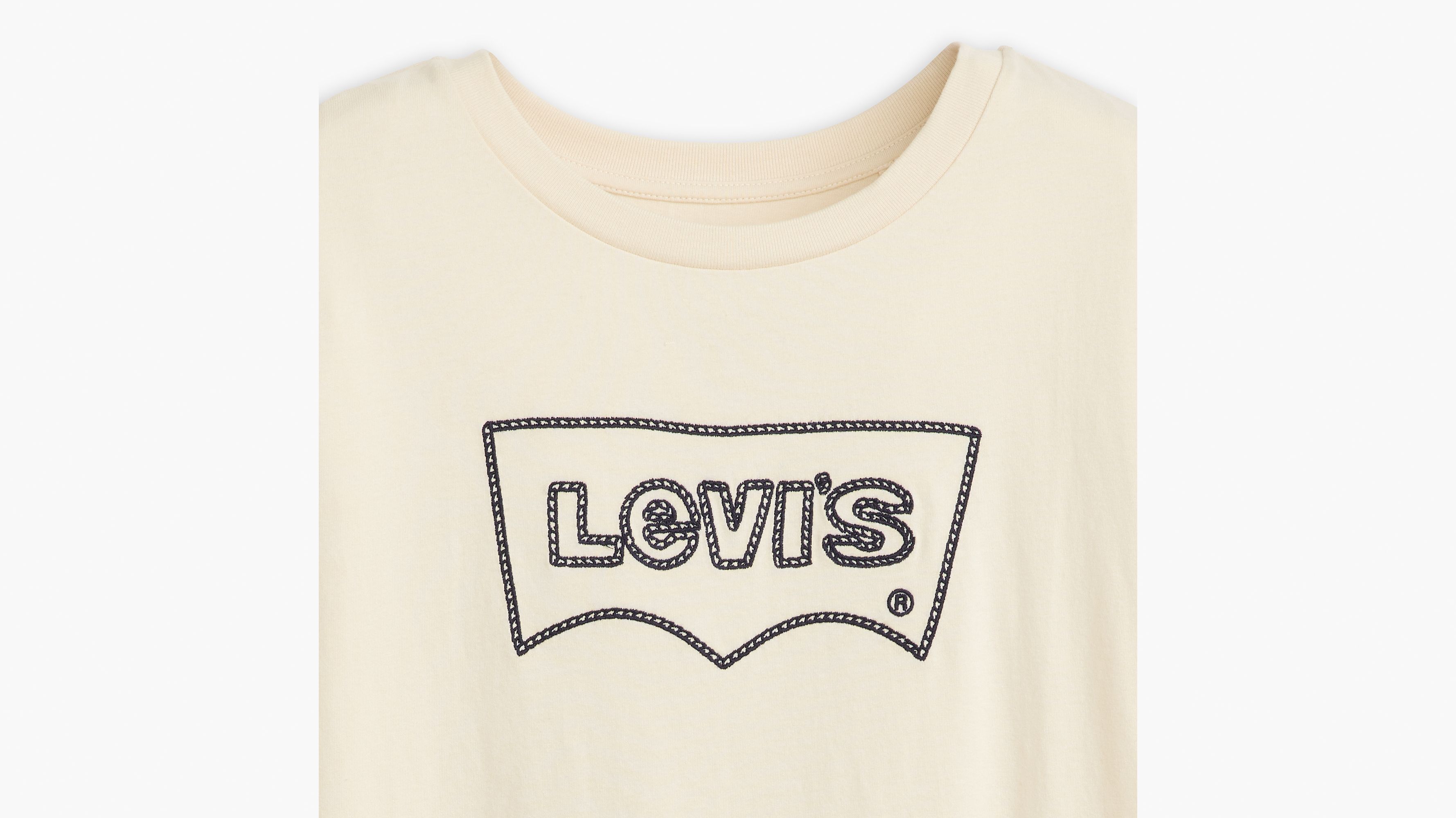 Graphic Boxy Tee - Cream | Levi's® GE