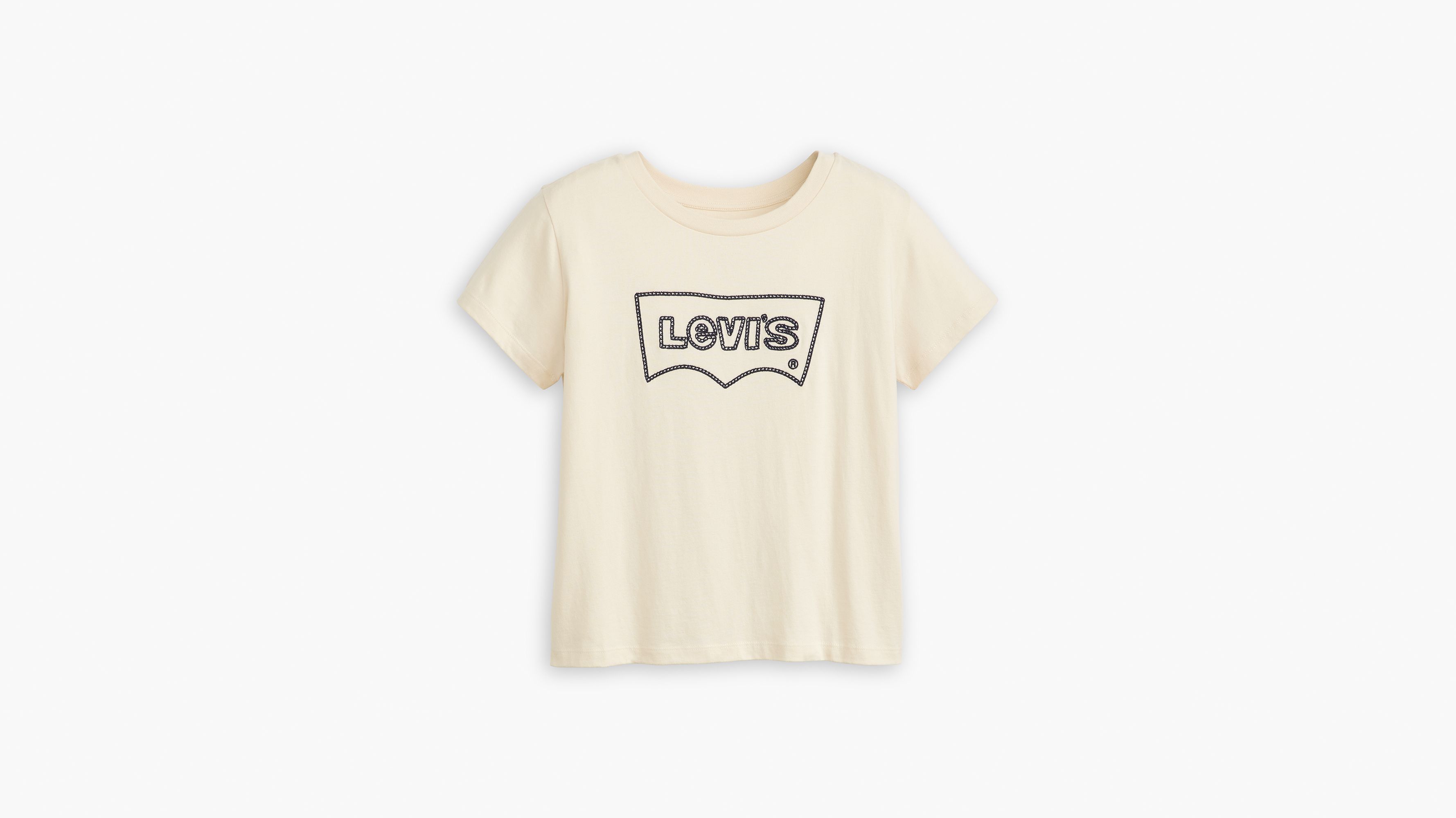 Graphic Boxy Tee - Cream | Levi's® GE