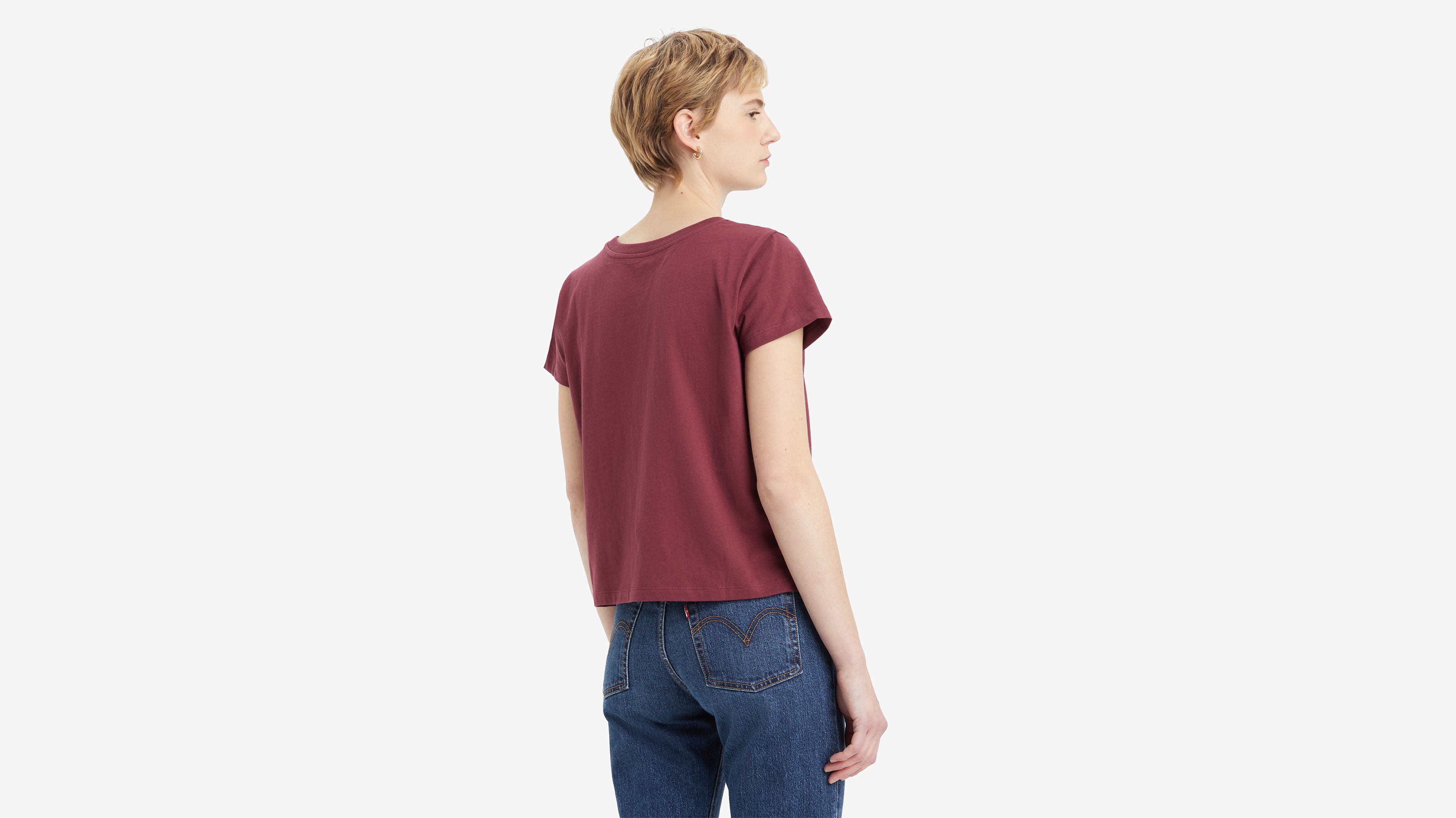 Graphic Boxy Tee - Red | Levi's® NO