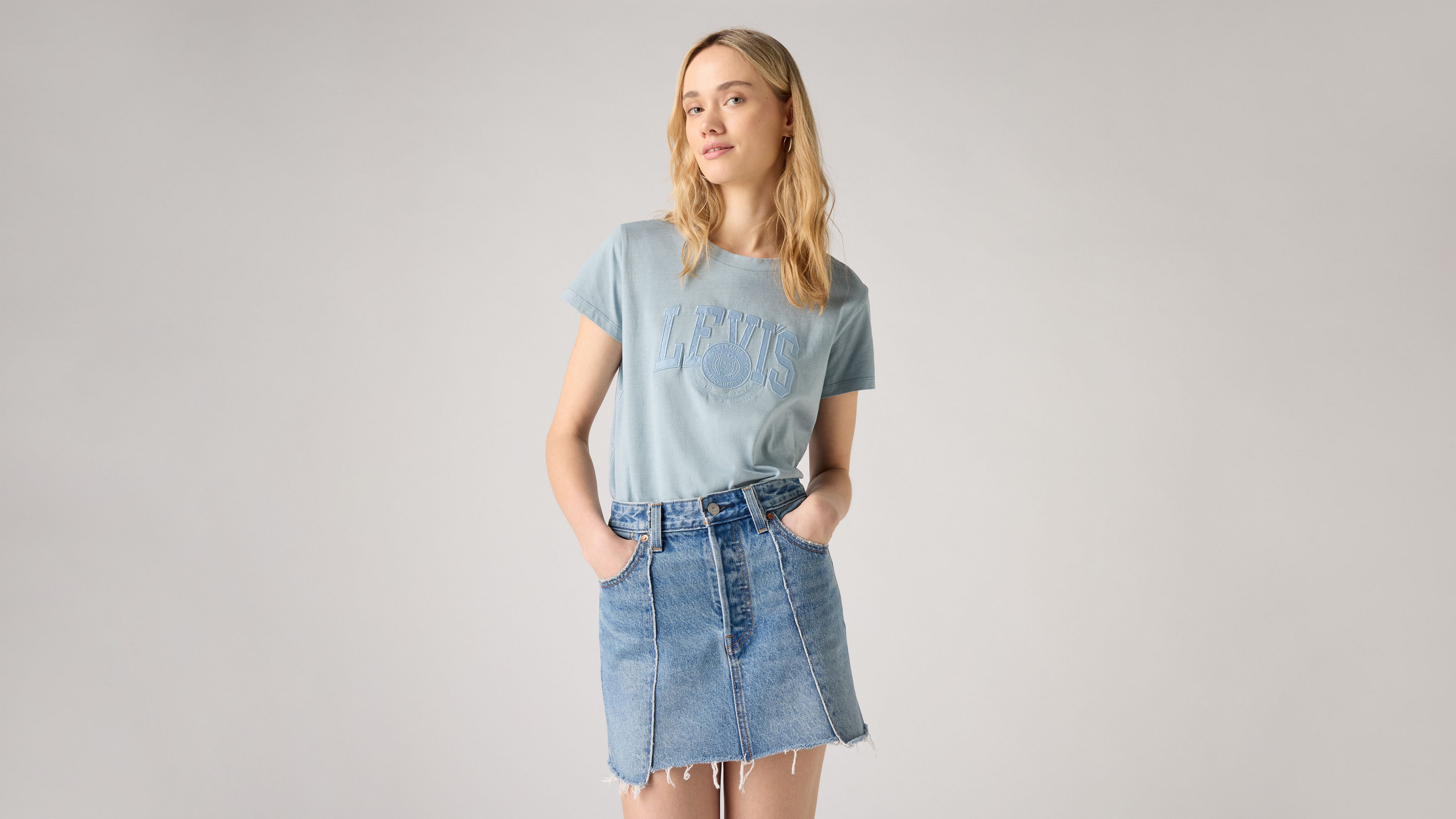 Graphic Boxy Tee - Blue | Levi's® GB