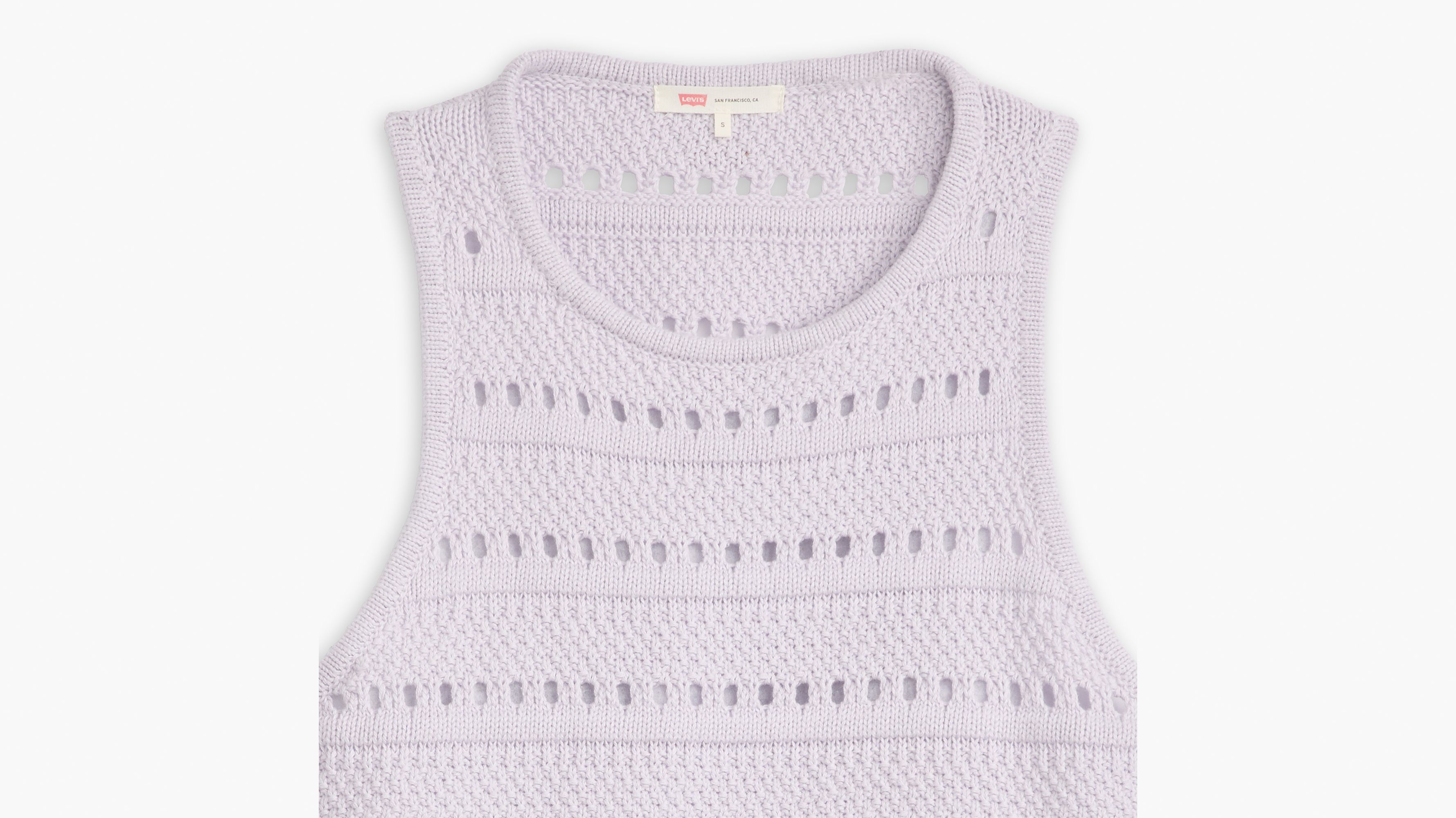 Superbloom Crochet Tank Top - Red | Levi's® GB