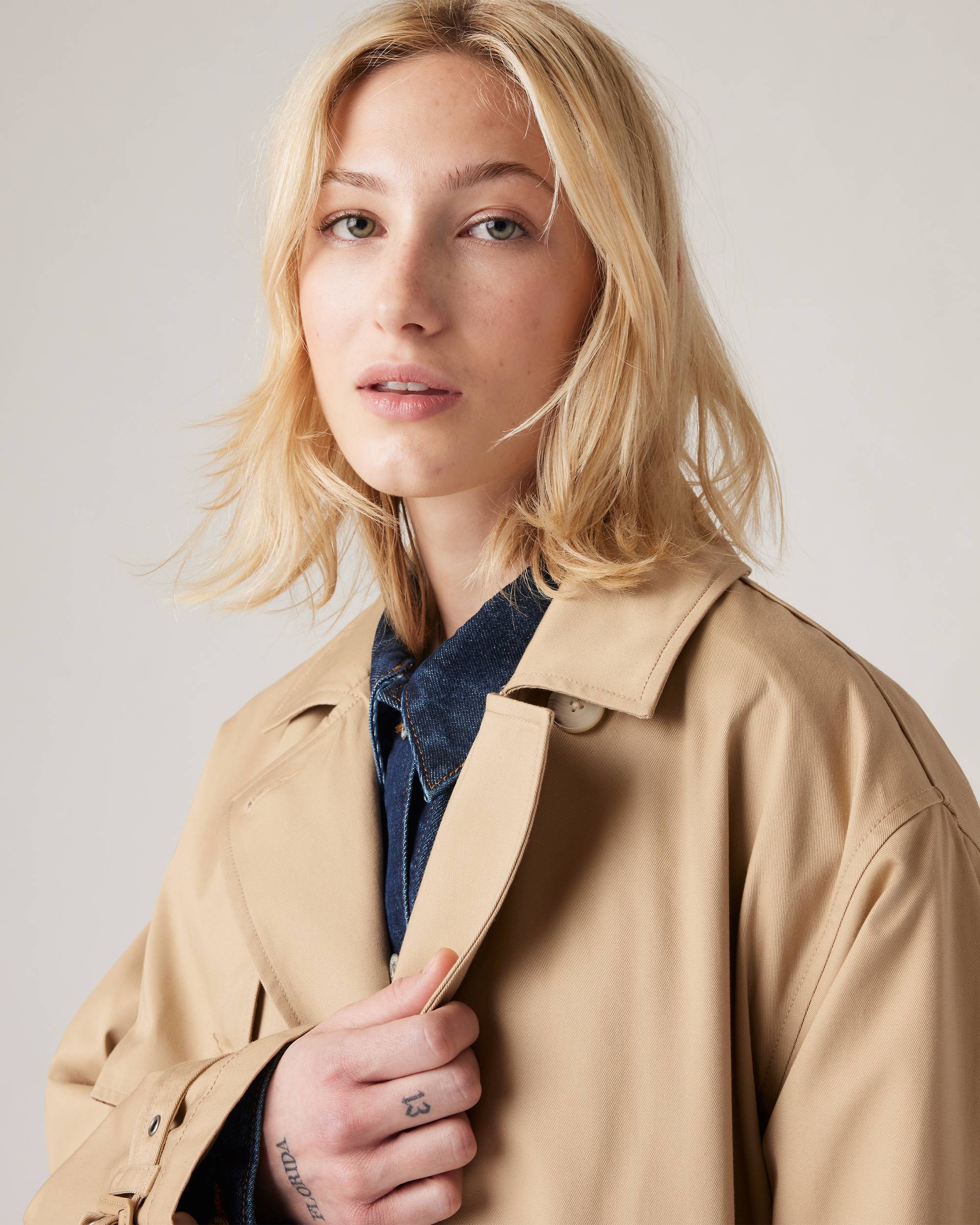 Spade Trench Coat - Beige | Levi's® MK Spade Trench Coat - Beige | Levi's® MK