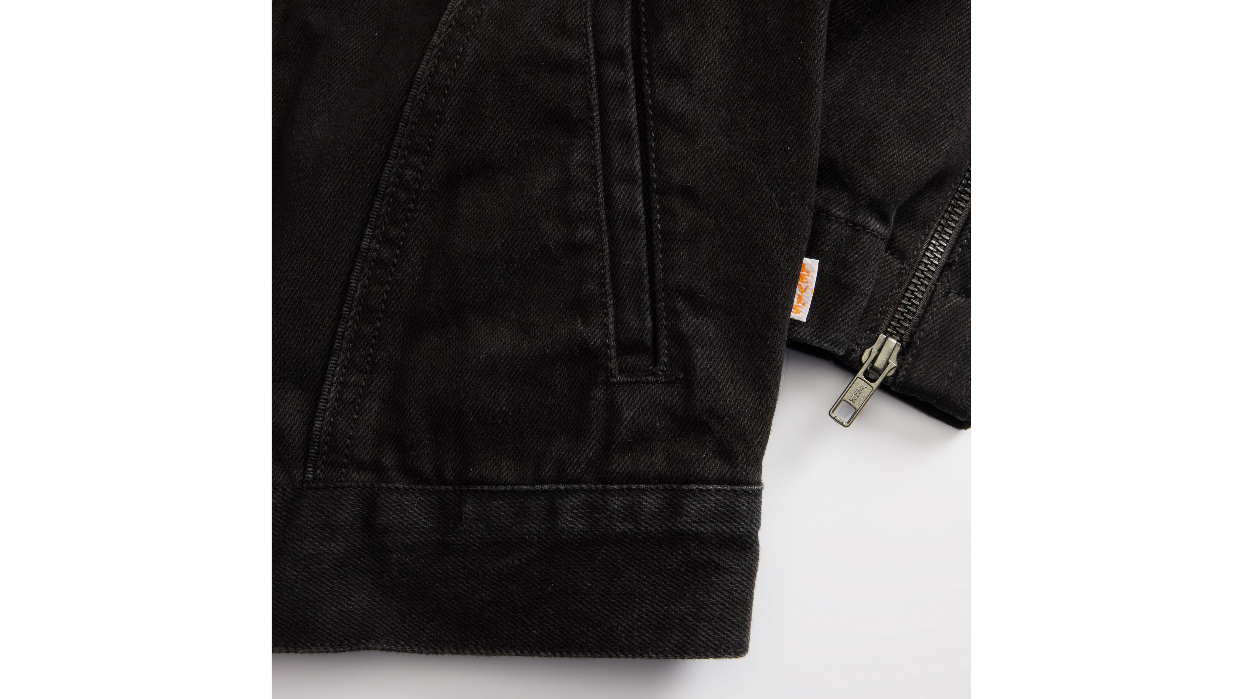 Levi's® X Mclaren Racing Speed Trucker Jacket - Black | Levi's® FI