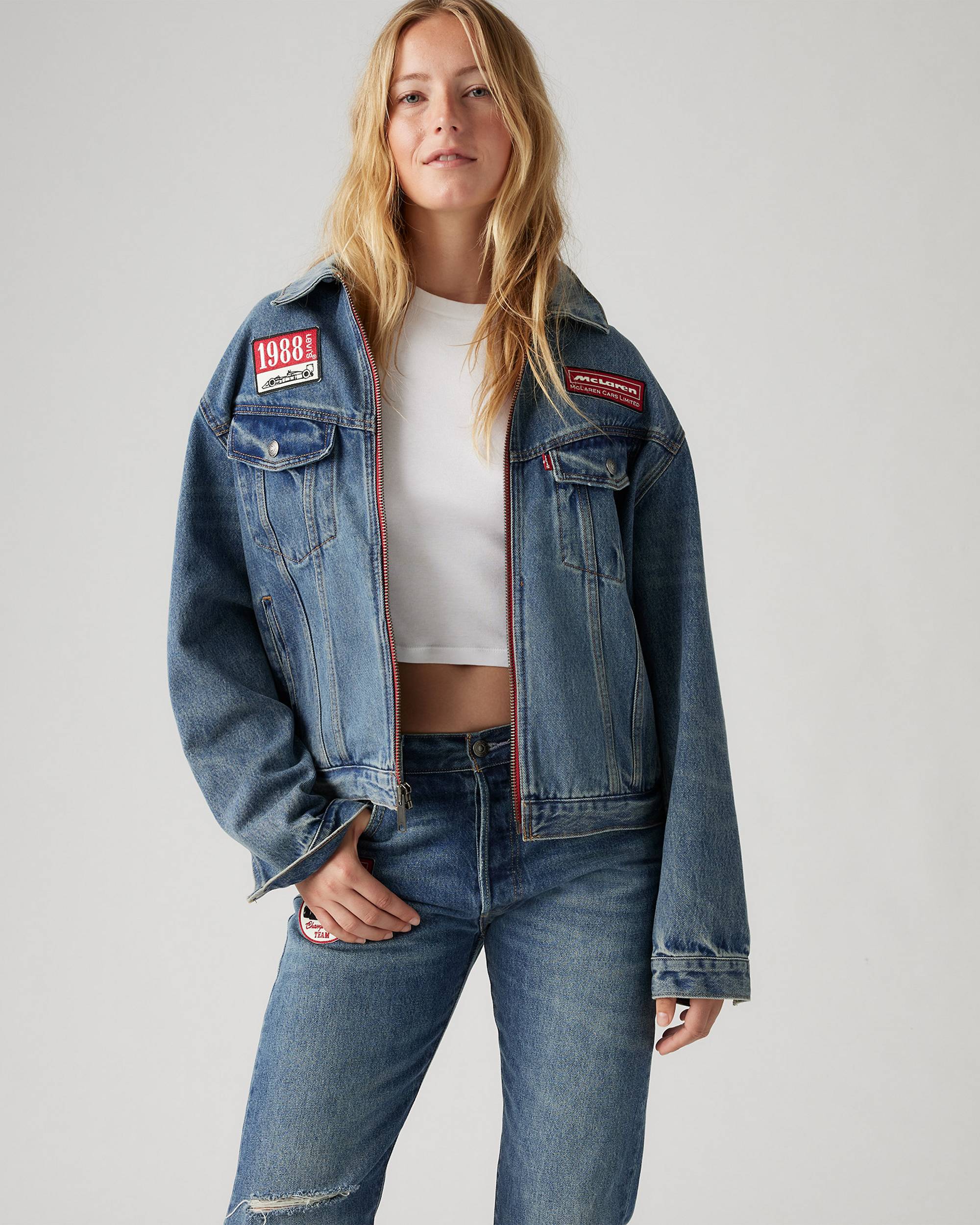 Levi's® X Mclaren Racing Heritage Trucker Jacket - Medium Levi's® X Mclaren Racing Heritage Trucker Jacket - Medium