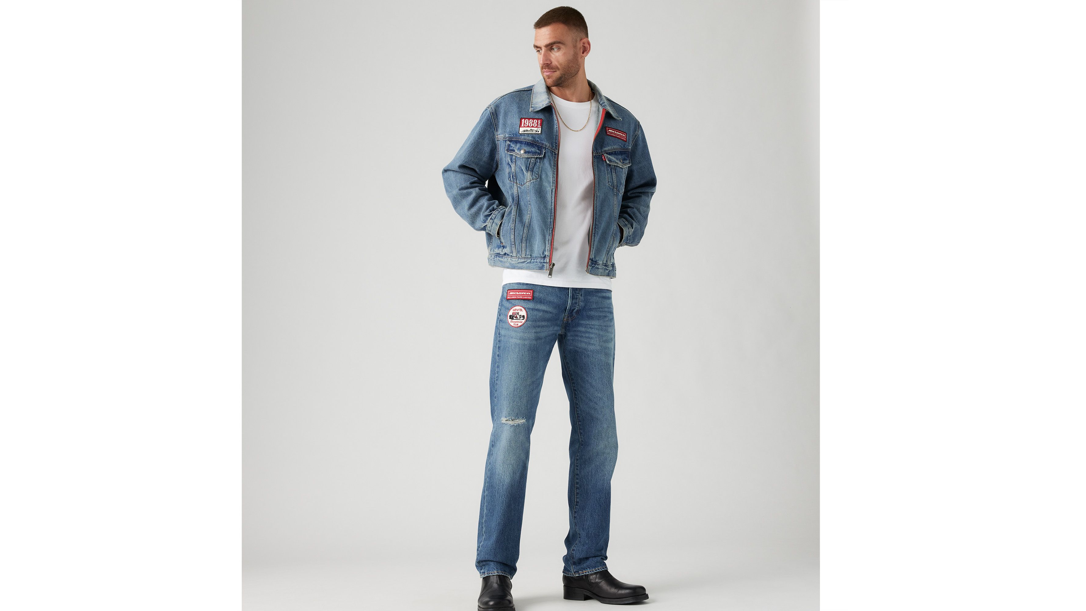 Levi's® X Mclaren Racing Heritage 501® Jeans - Blue | Levi's® AT