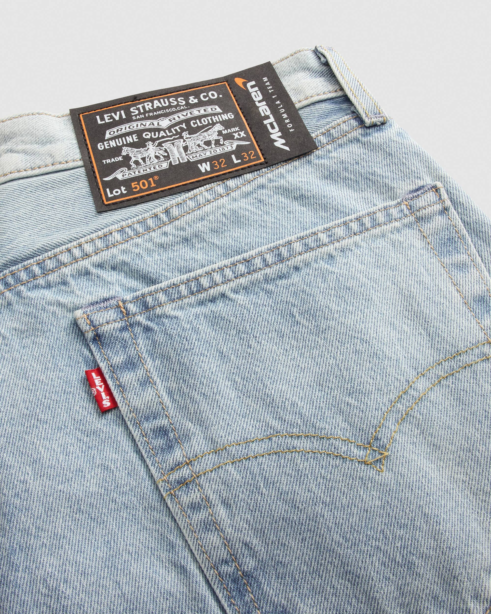 Levi's® X Mclaren Racing Sport 501® Jeans - Light Wash Levi's® X Mclaren Racing Sport 501® Jeans - Light Wash