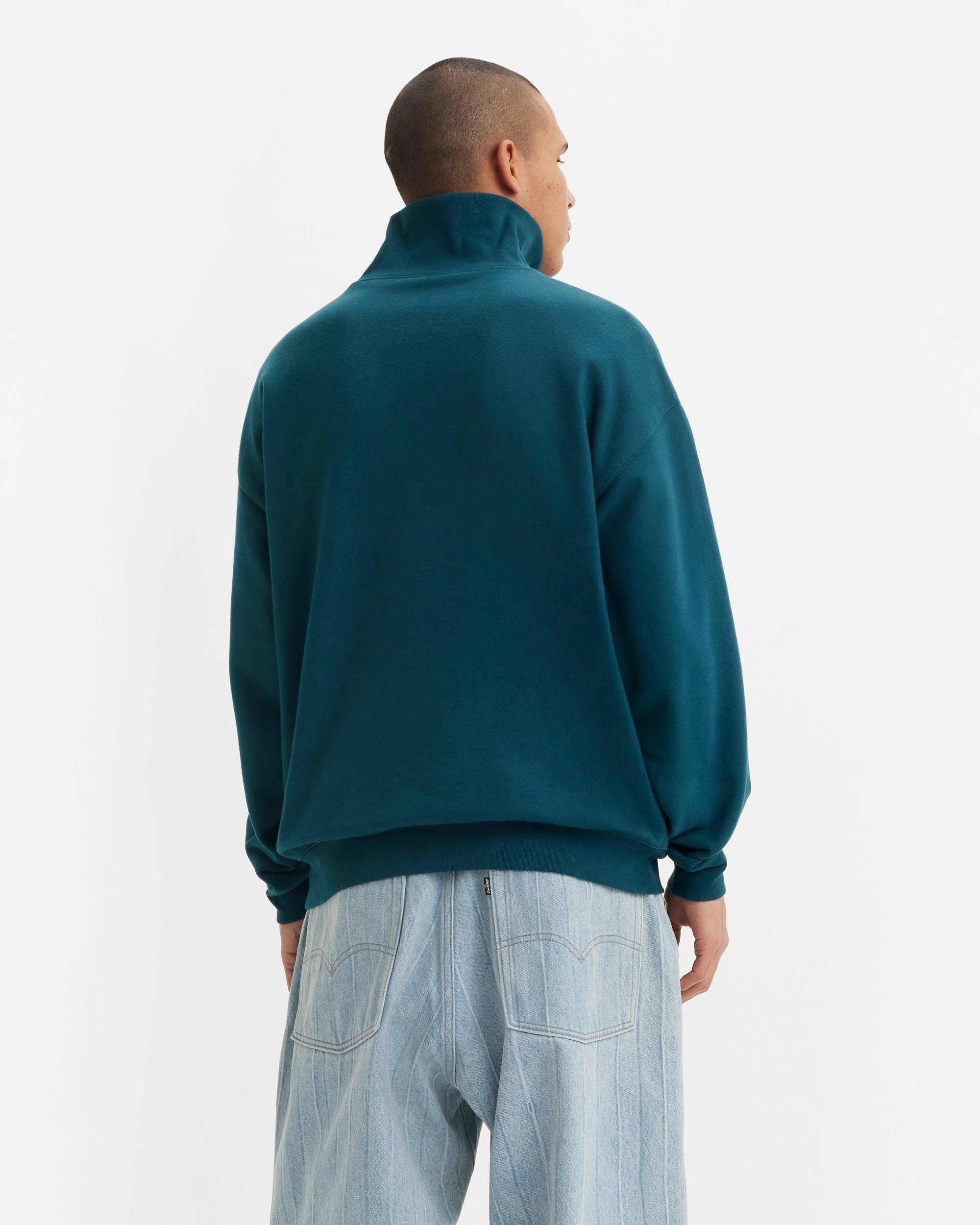 Levi's® Skateboarding™ Turtleneck Sweatshirt - Blue | Levi's® US Levi's® Skateboarding™ Turtleneck Sweatshirt - Blue | Levi's® US