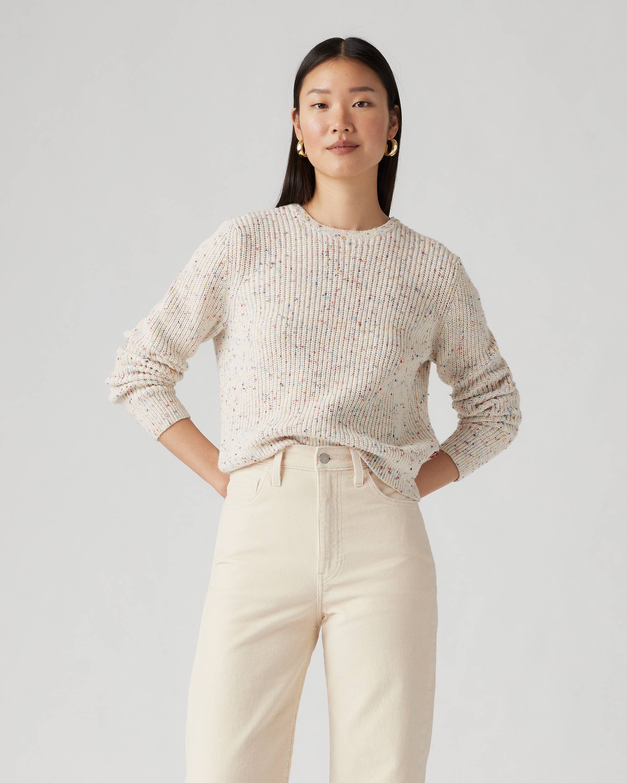 Snowflake Pullover Sweater - White | Levi's® US Snowflake Pullover Sweater - White | Levi's® US
