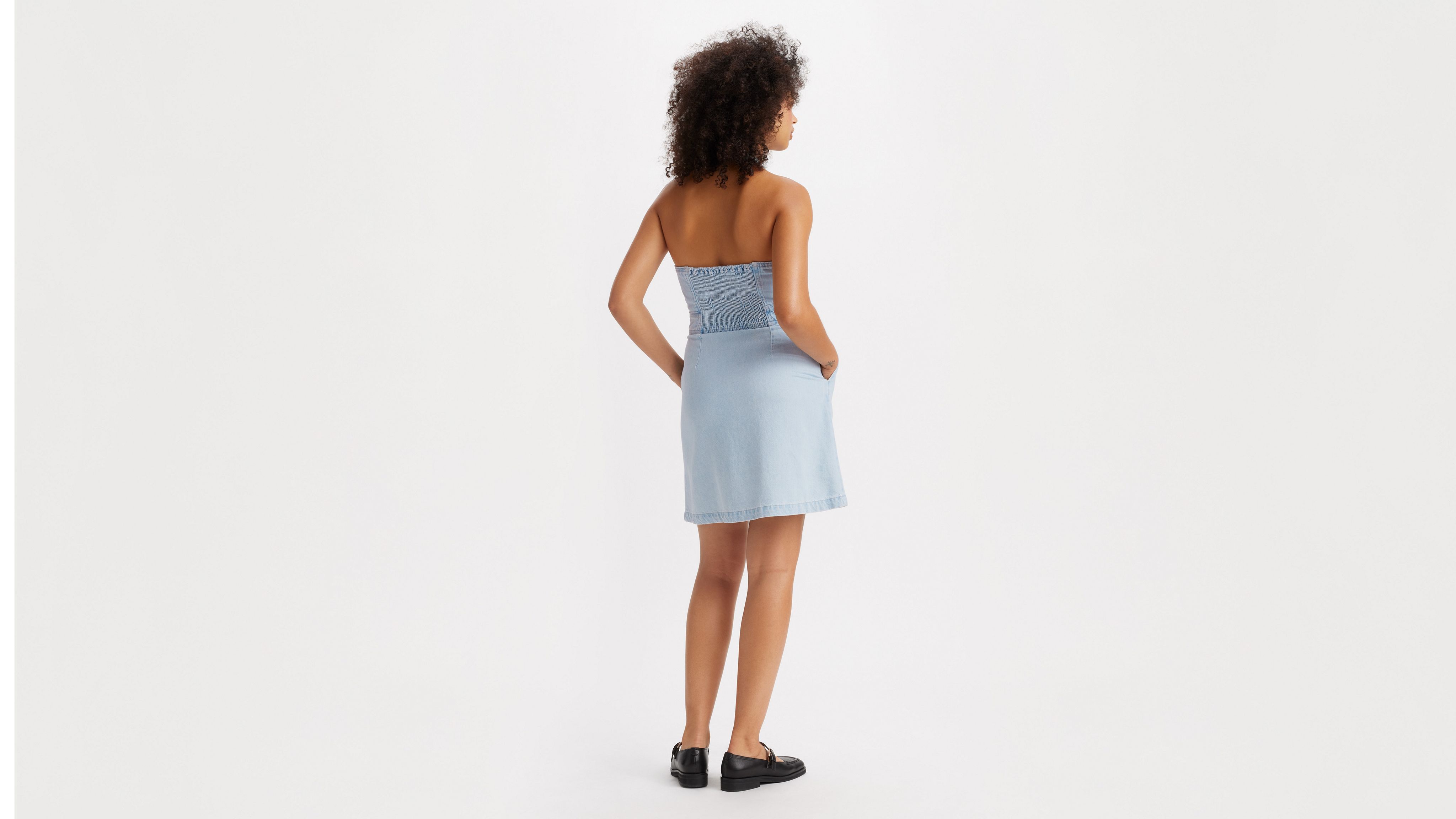 Halter Denim Dress - Blue | Levi's® GB
