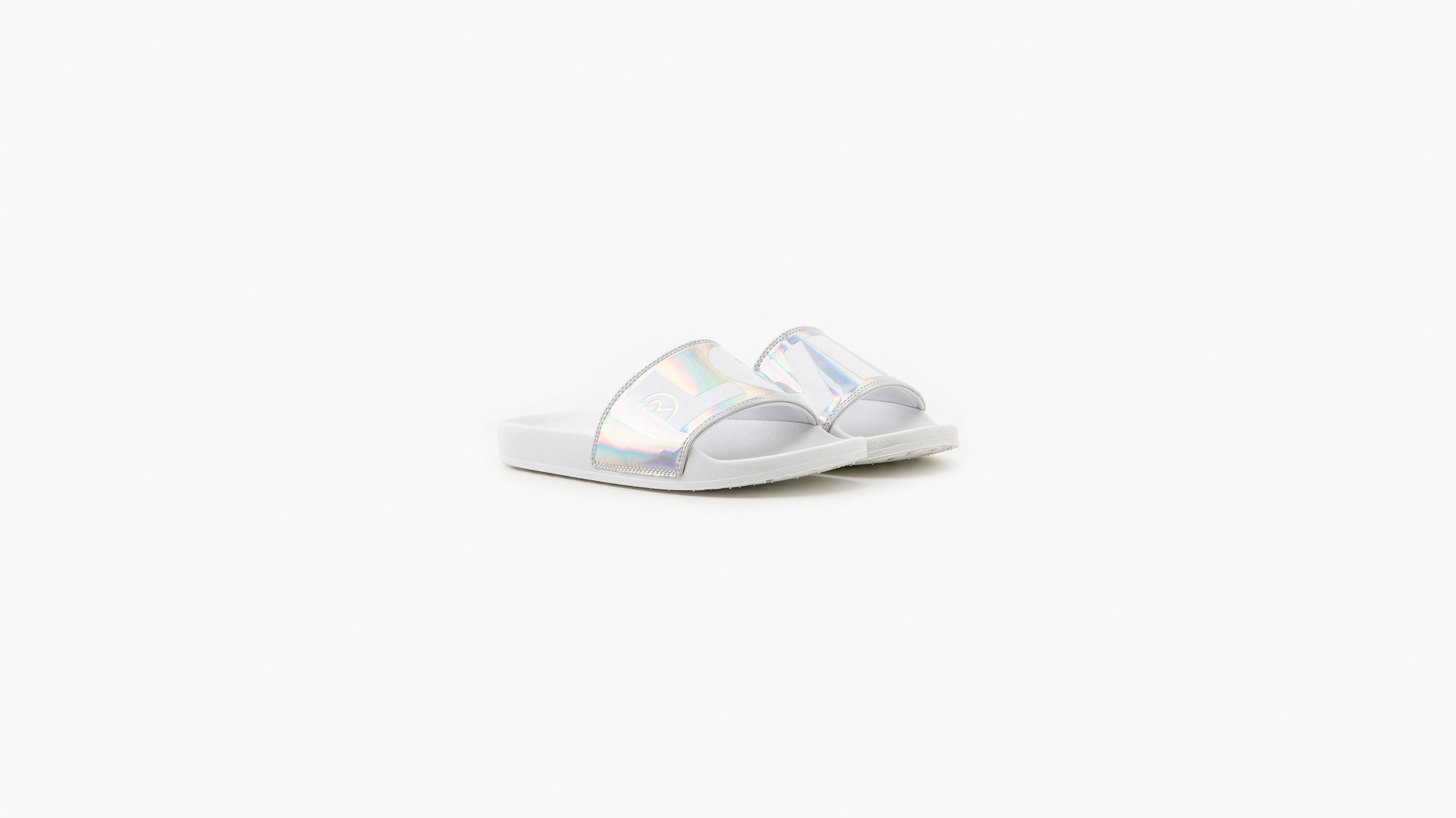 Levi's® June Sliders - White | Levi's® ME