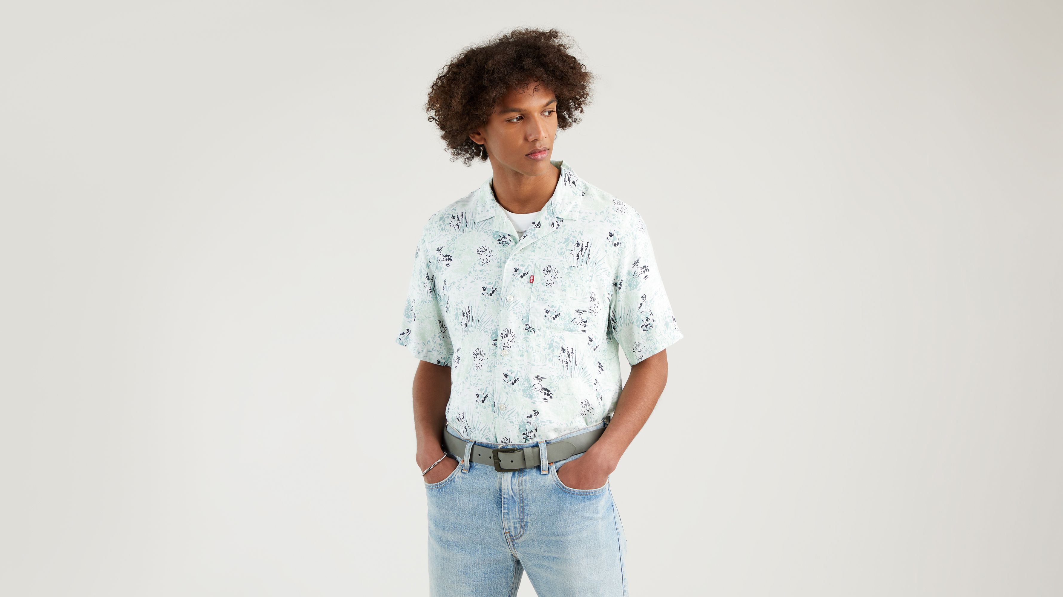 Free Metal Belt - Grå | Levi's® SE