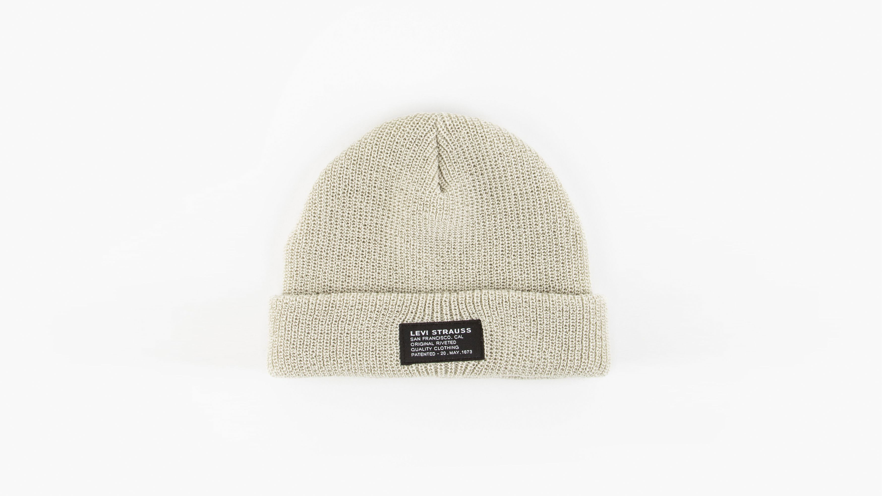 Cropped Beanie - White | Levi's® CA