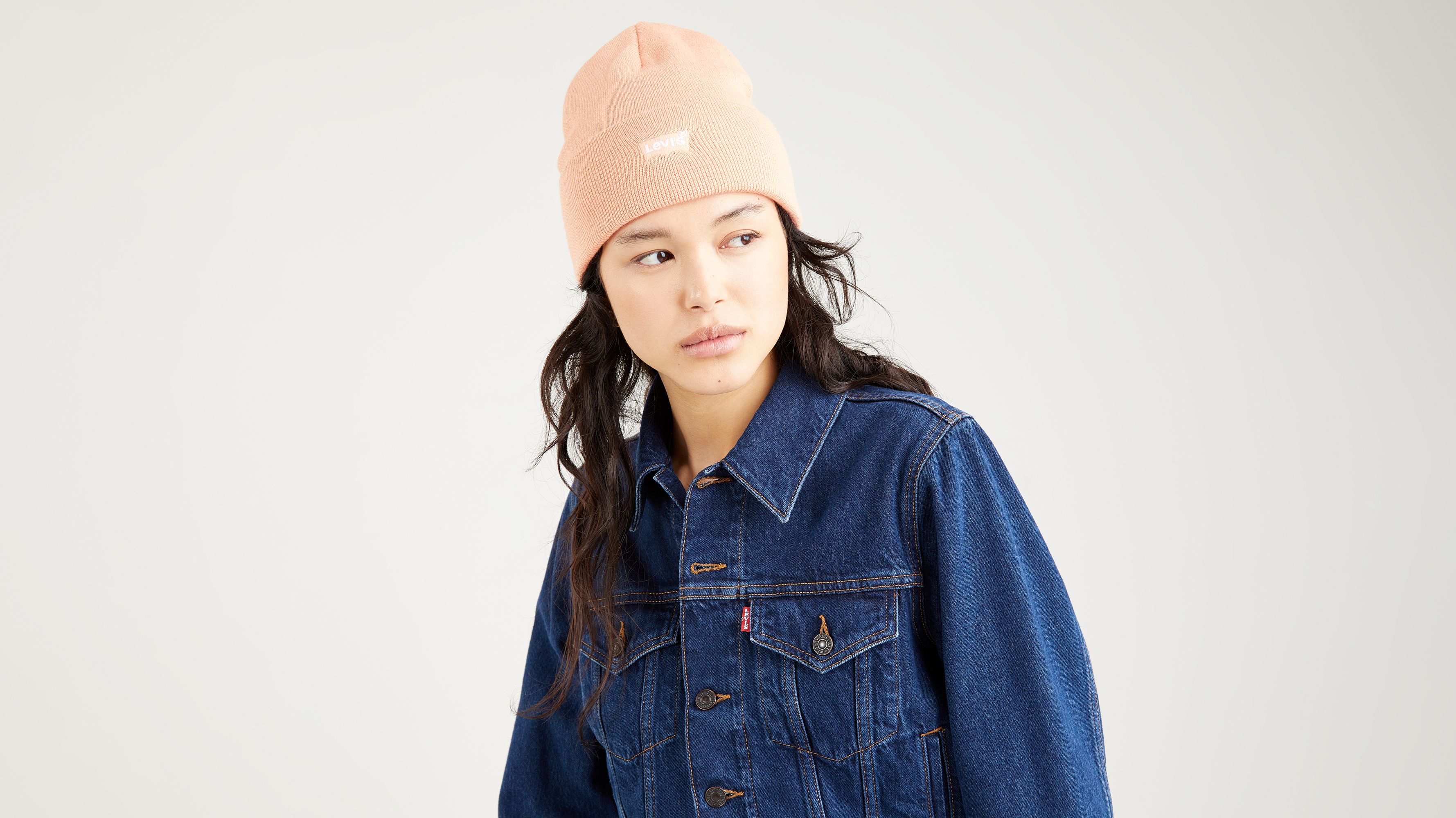 Slouchy Beanie - Orange | Levi's® AT
