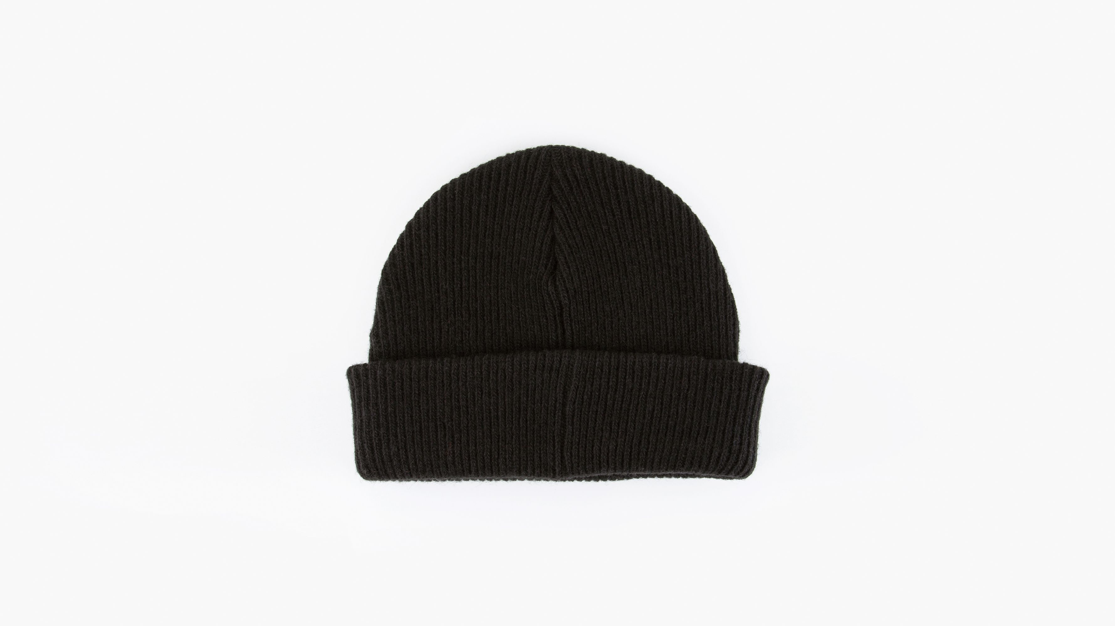 Seasonal Fuzzy Knit Beanie - Black | Levi's® CA