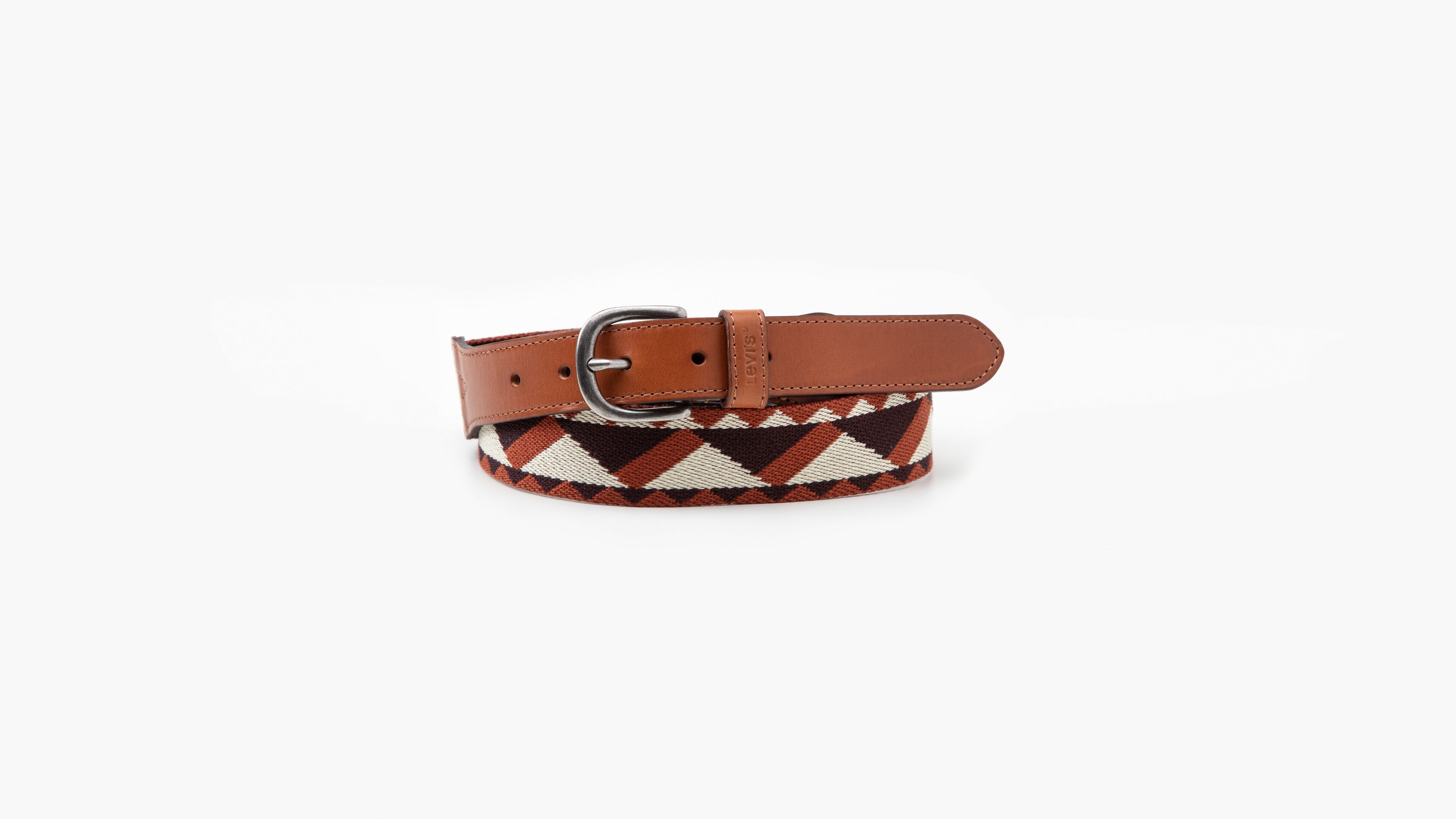 Leather & Webbing Belt - Brown | Levi's® US