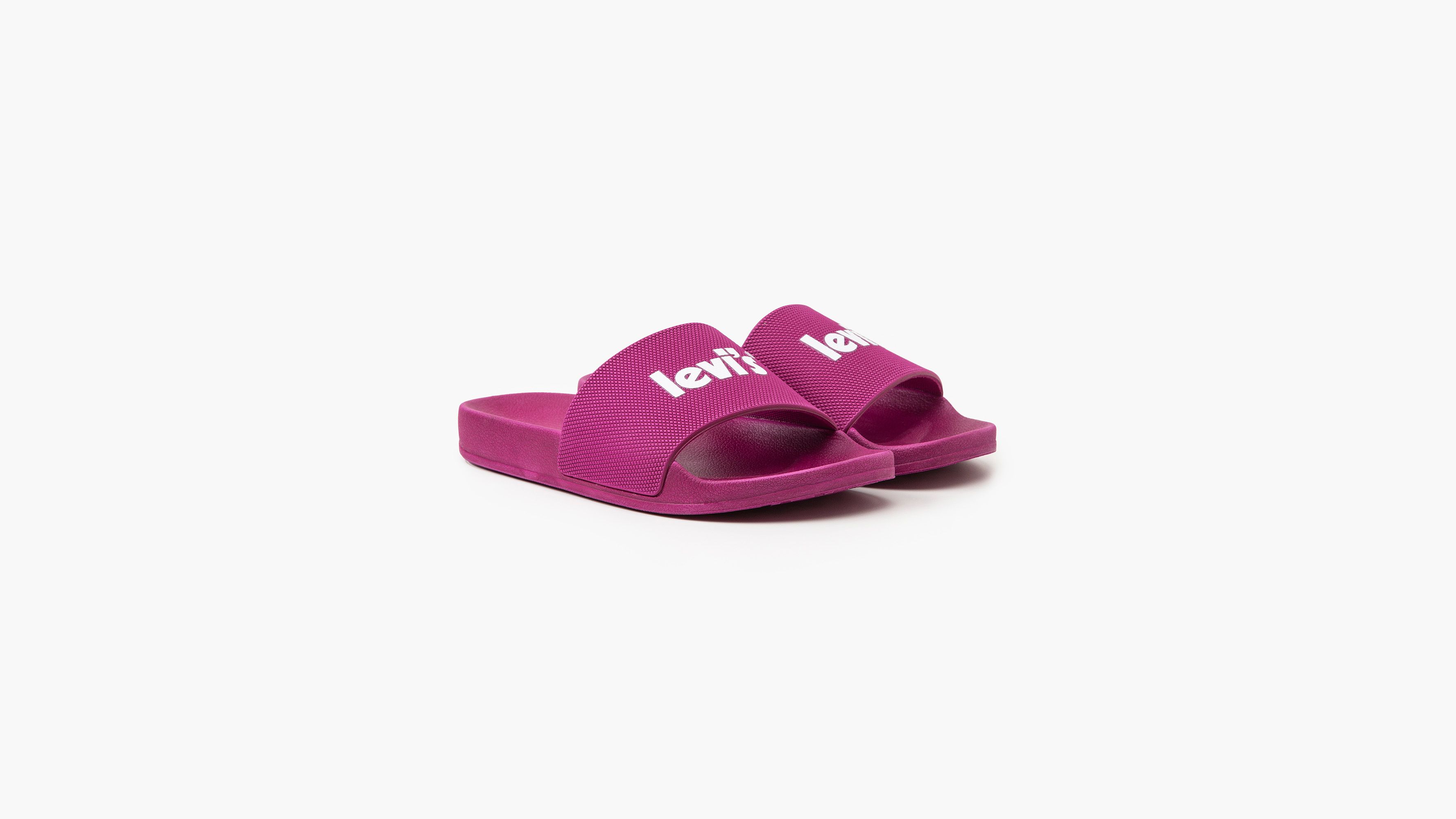 June Poster Logo Sandals - Pink | Levi's® US